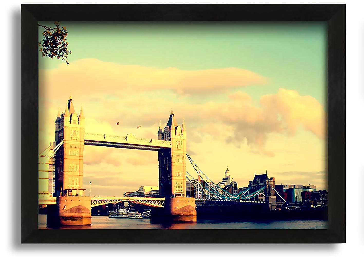 Rosalind Wheeler London Tower Bridge Retro - Photograph on Canvas ...