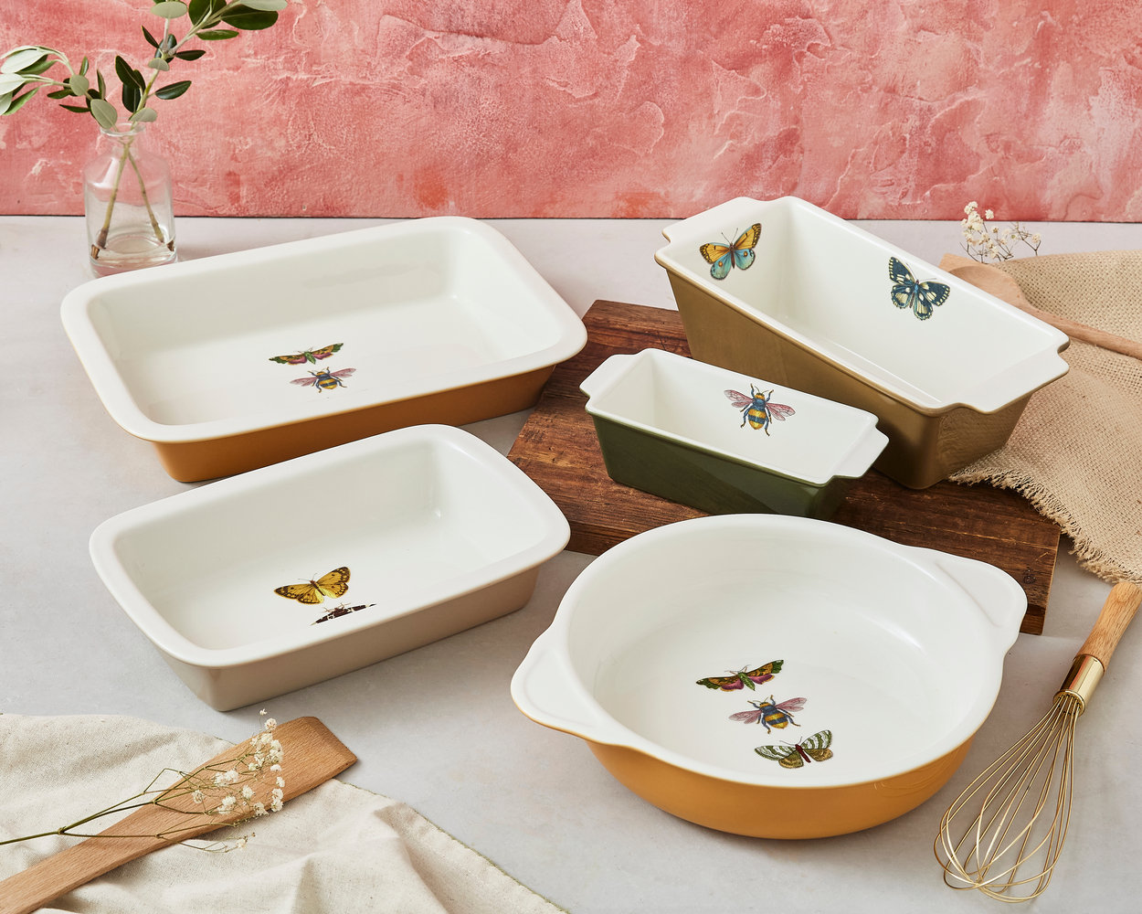 Portmeirion Botanic Garden Harmony Small Loaf Pan 7.9" | Wayfair