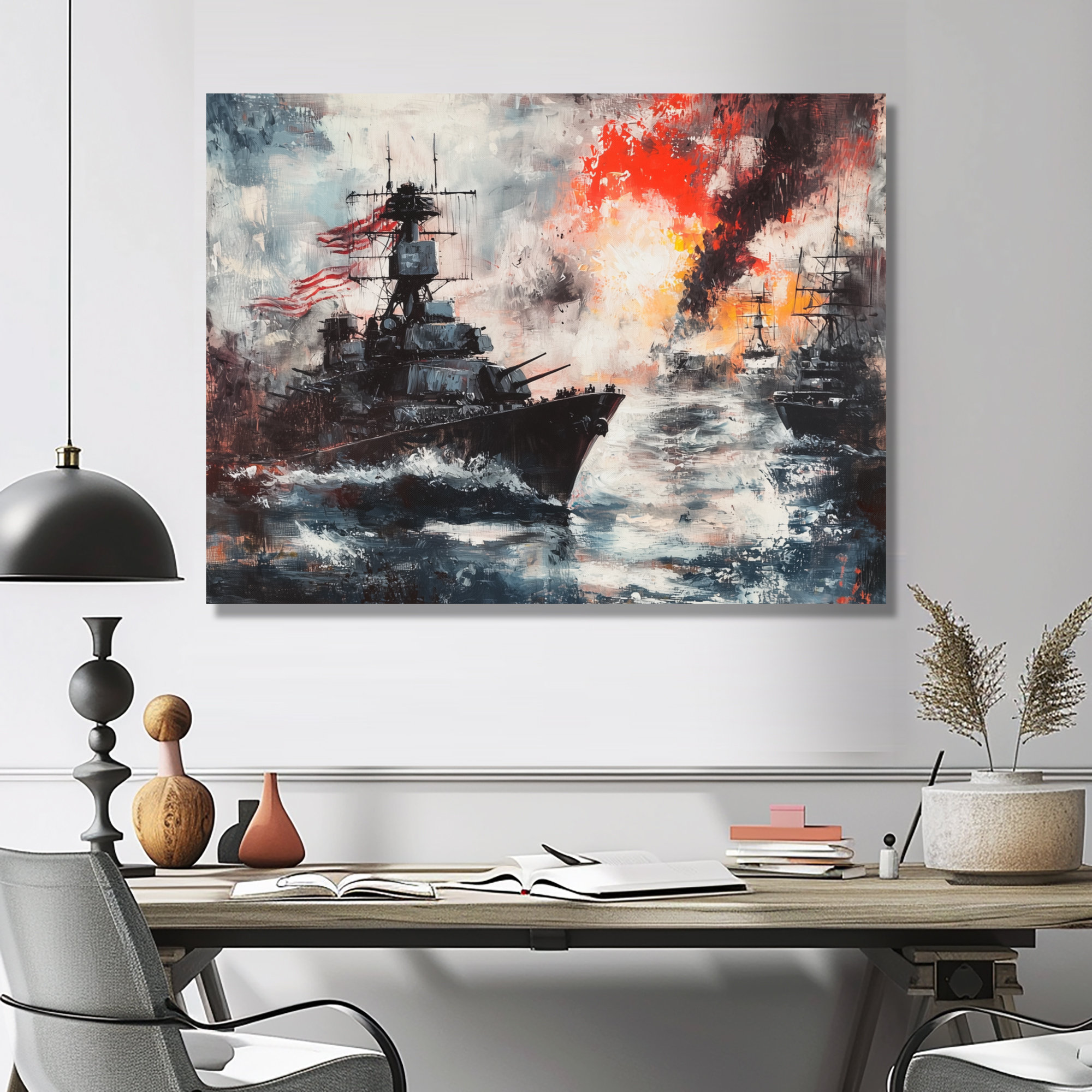 Breakwater Bay Pearl Harbor And Usa Patriot Memories VI - USA Patriotist Wall Art | Wayfair