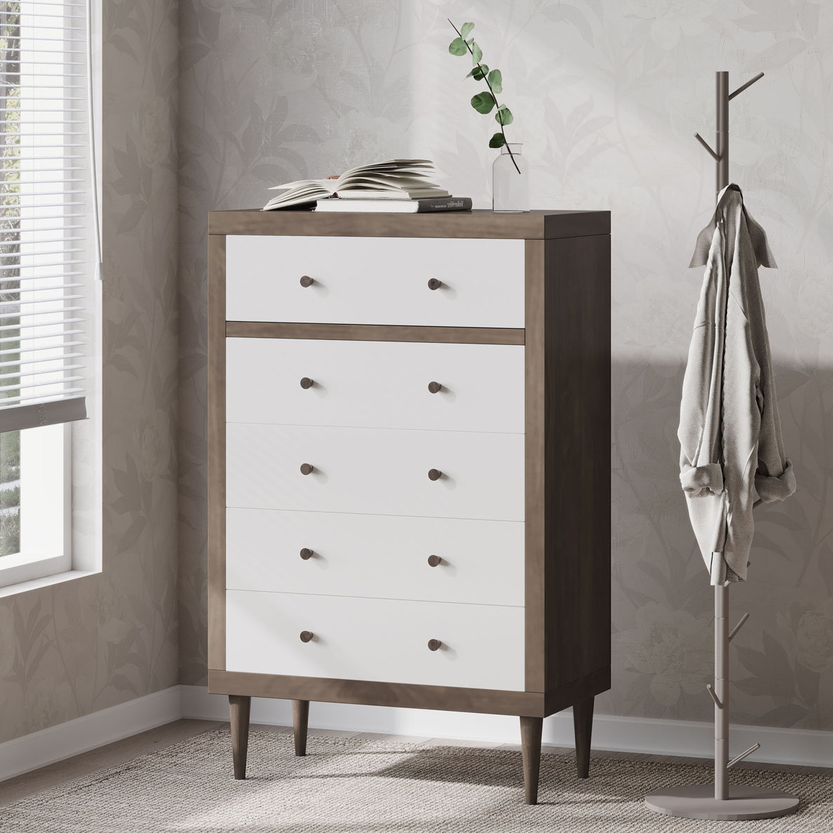 George Oliver 5-Drawer Accent Storage Chest | Wayfair