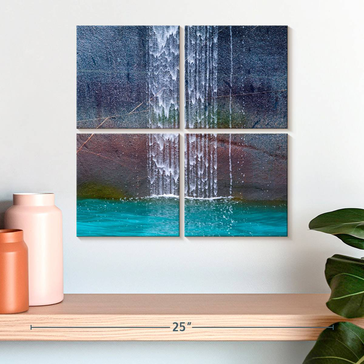 Millwood Pines Alvord Waterfall In Tracy Arm | Wayfair