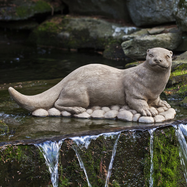 Campania International, Inc River Otter Statue | Perigold