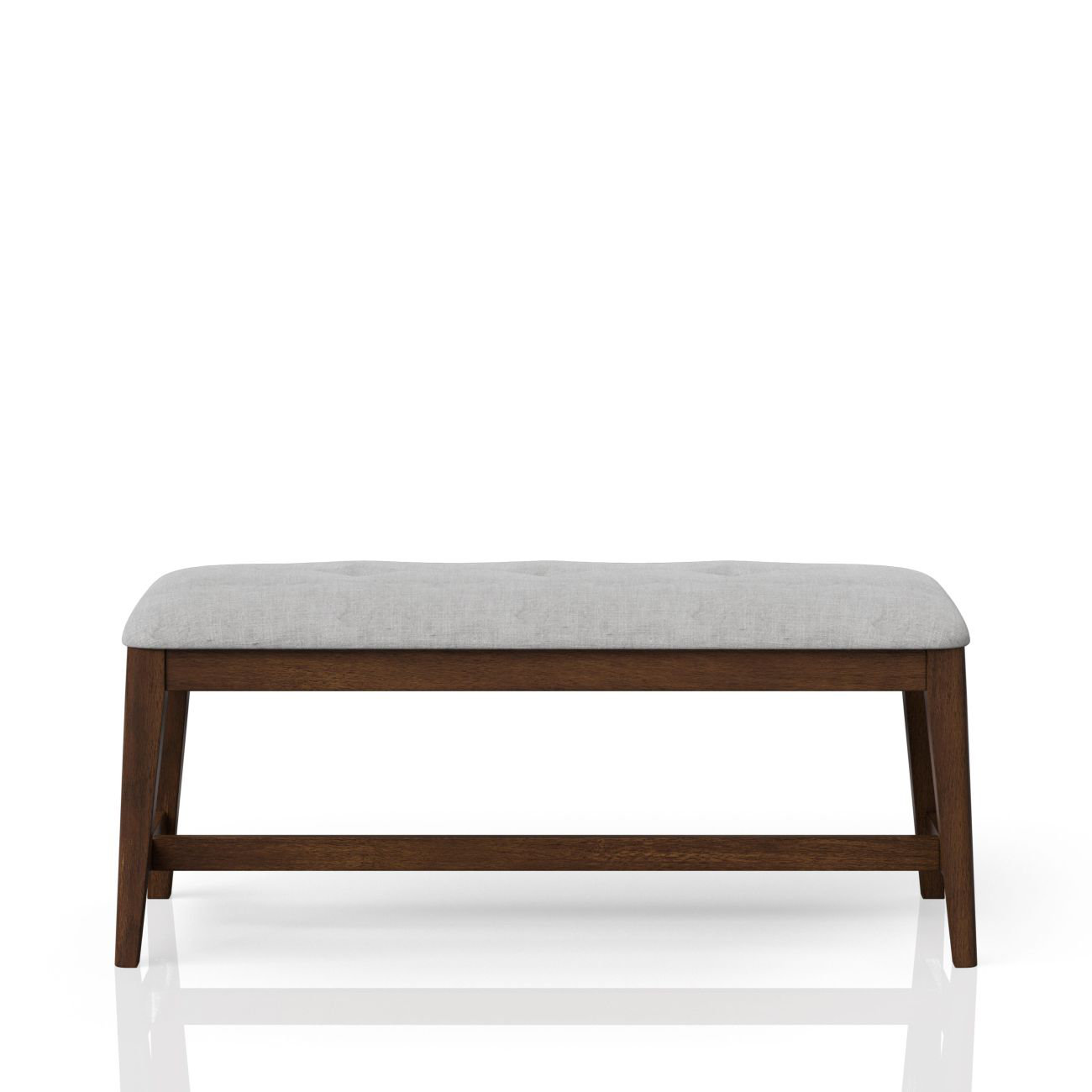 Latitude Run® Stylish Backless Upholstered Dining Bench For A Modern ...
