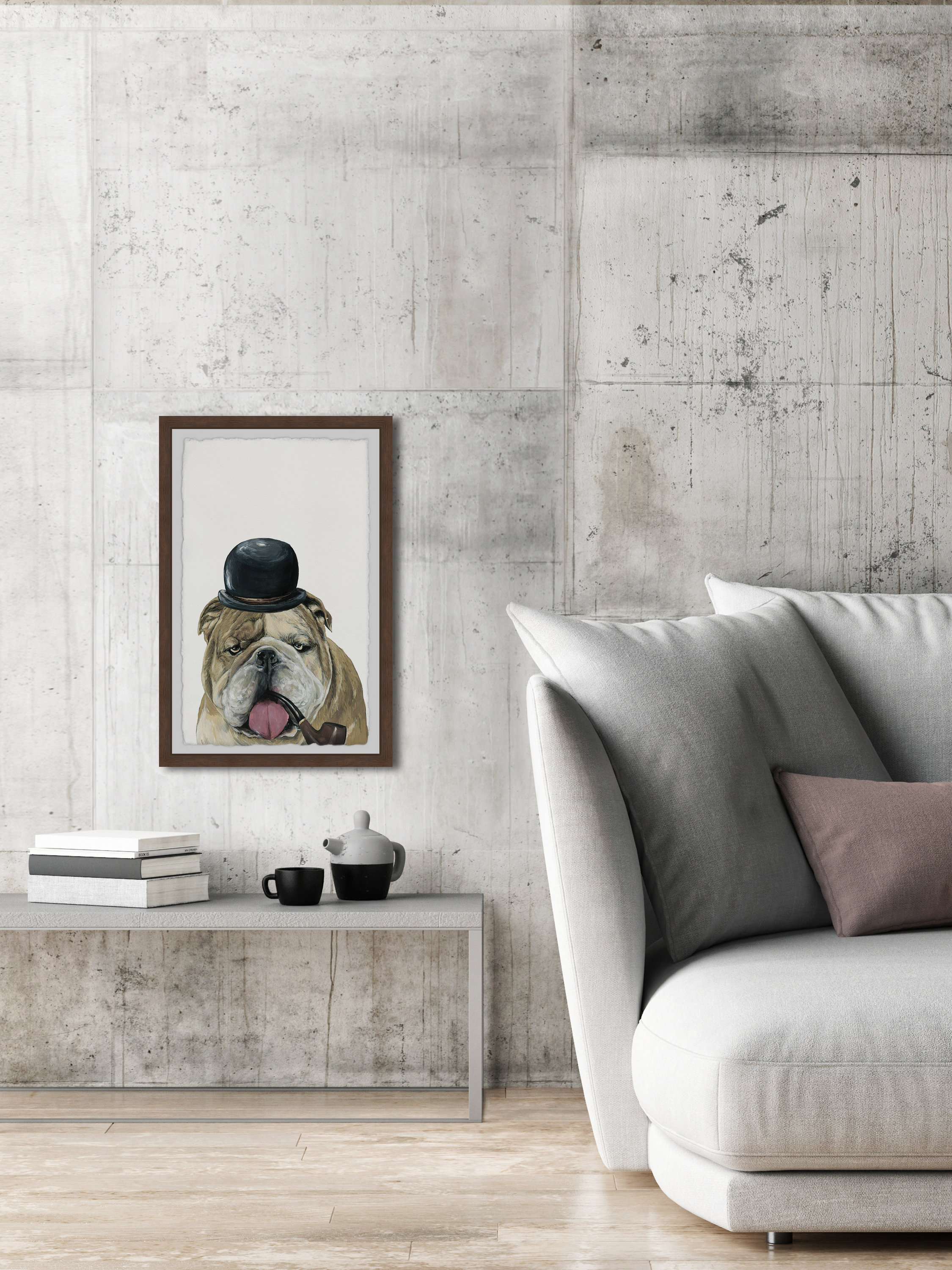 Winston Porter 'The Clever One' Framed Print | Wayfair