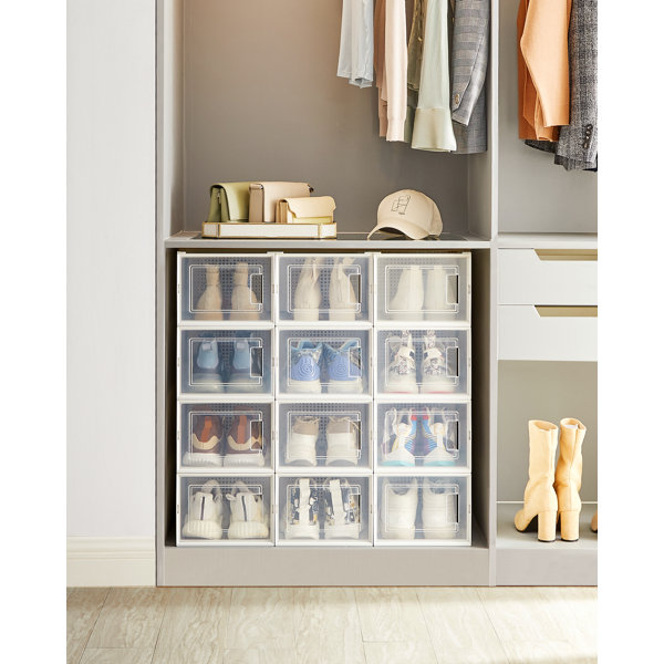 17 Stories Stackable Shoe Storage Box | Wayfair.co.uk