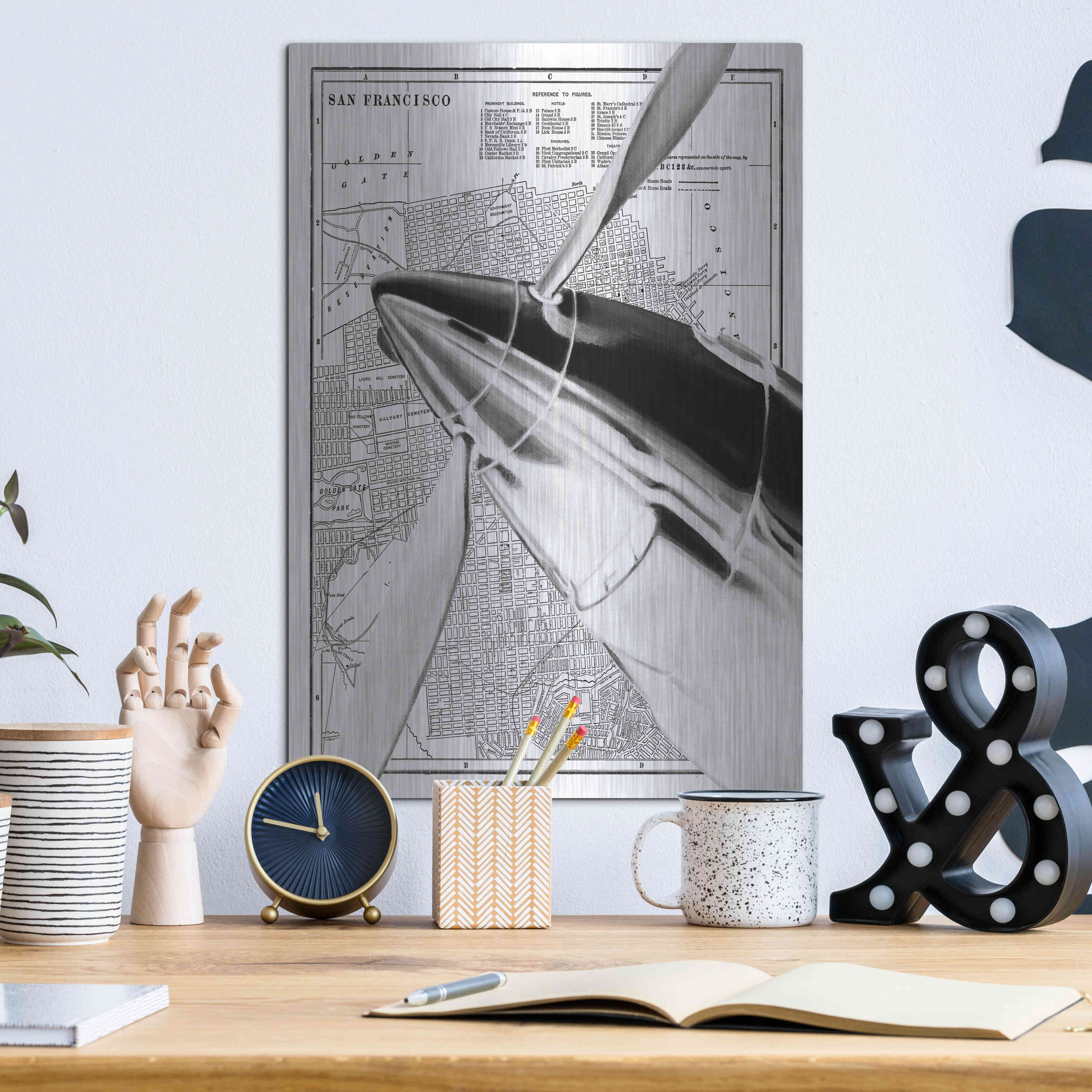 17 Stories " Inverted Vintage Plane II " by Ethan Harper | Wayfair