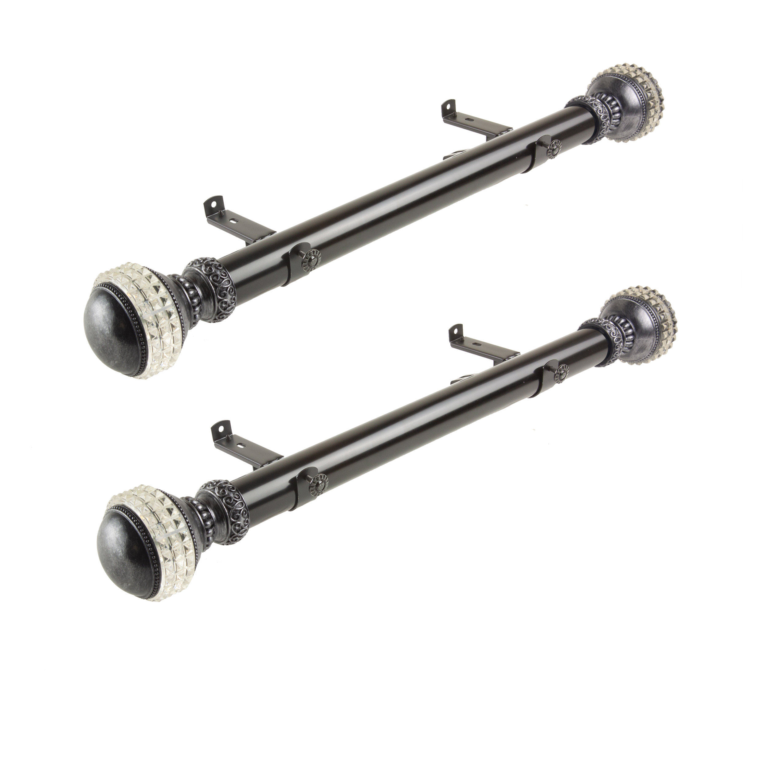 Astoria Grand Cirillo Side Single Curtain Rod | Wayfair