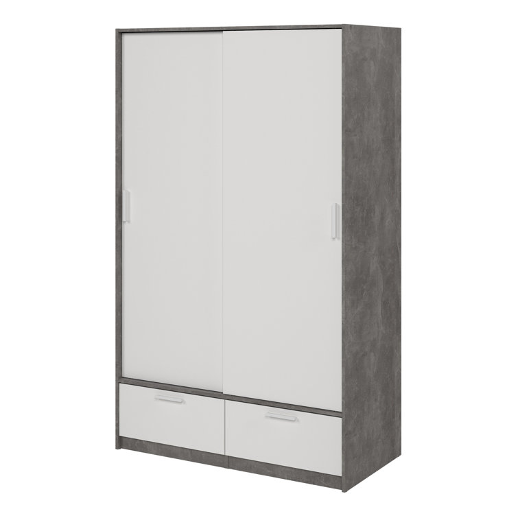 Ebern Designs Lashuna 2 Door Sliding Wardrobe | Wayfair.co.uk