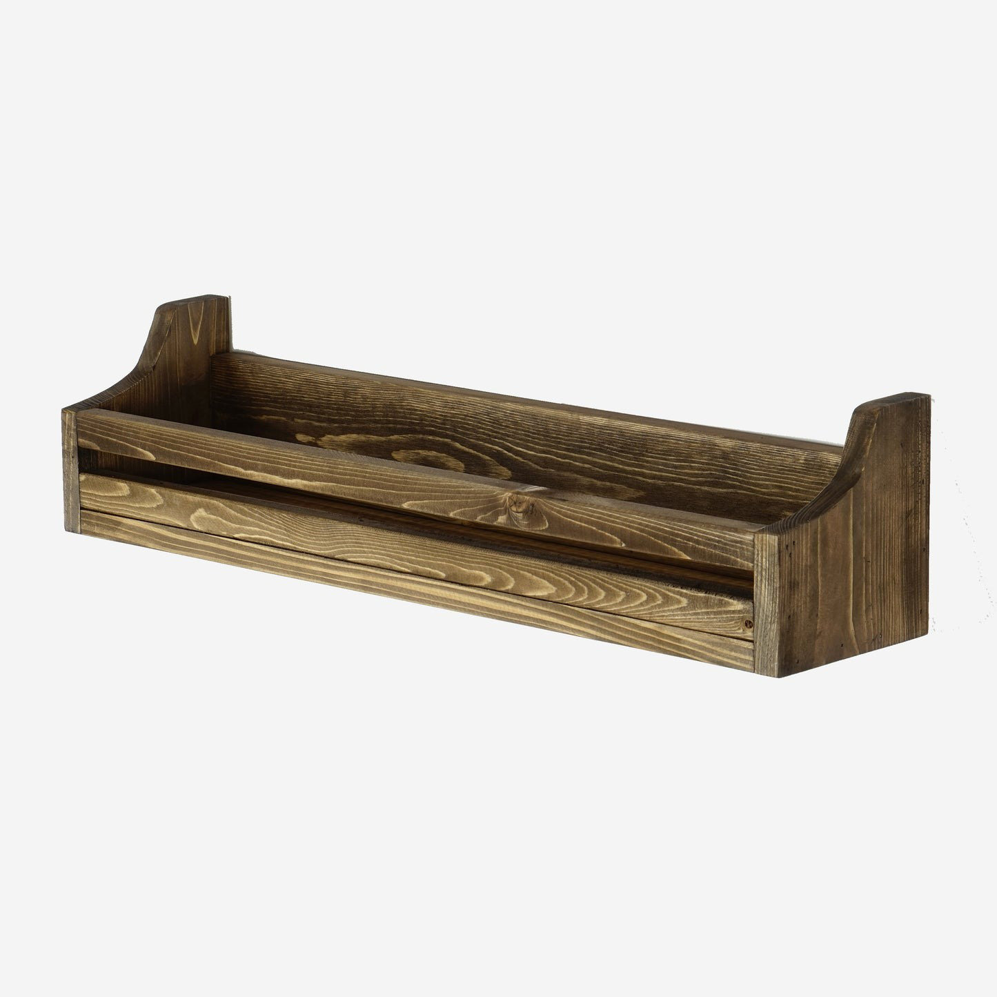 Millwood Pines Rustic Wooden Spice Rack | Wayfair