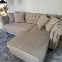 Lark Manor Anthwan 2 - Piece Upholstered Sectional & Reviews | Wayfair