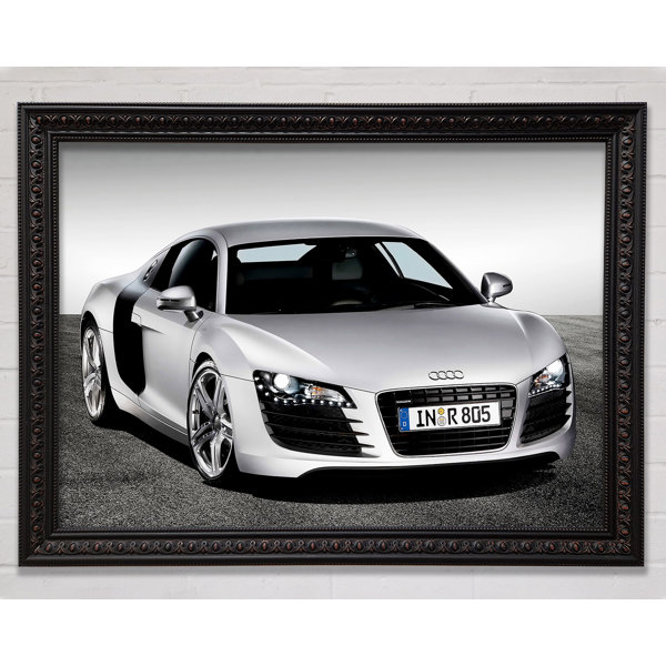 Bright Star Audi A8 Silver - Single Picture Frame Print | Wayfair.co.uk