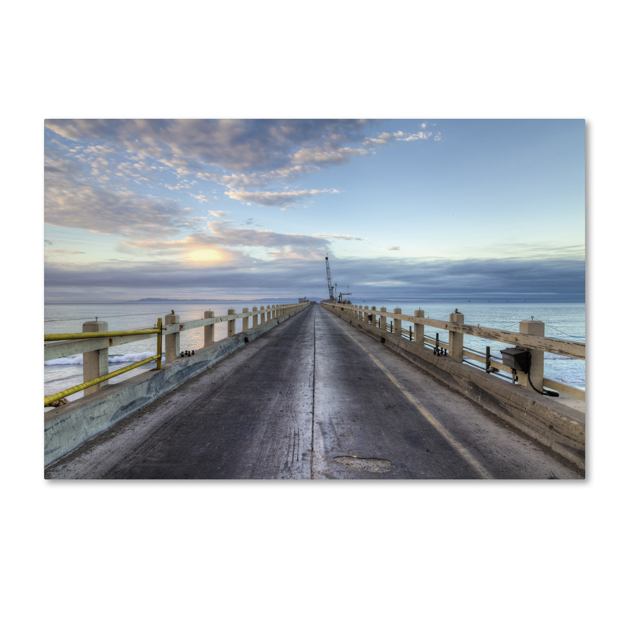 Winston Porter Carpinteria Pier View I par Chris Moyer - reproduction ...