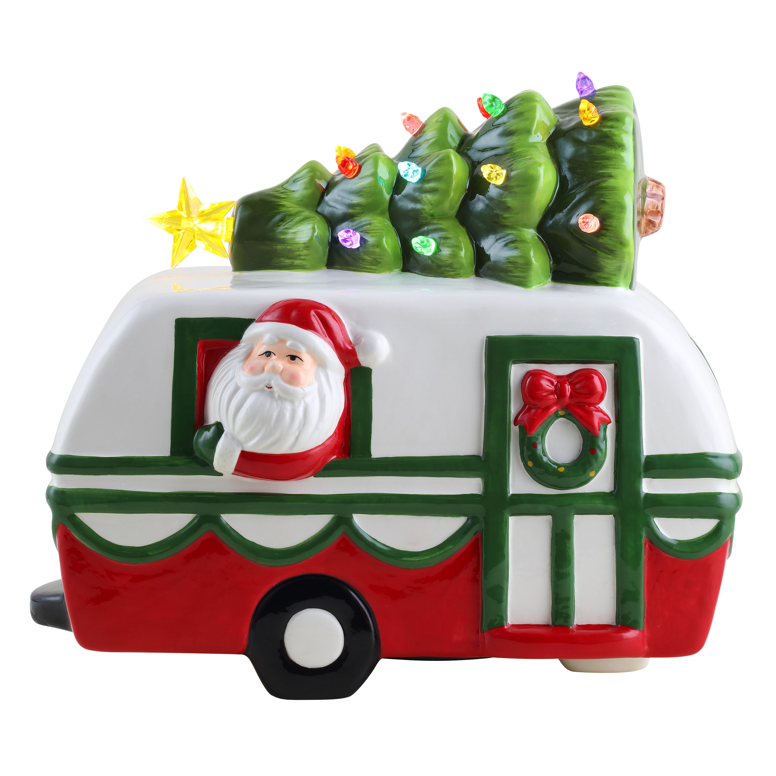 Mr. Christmas Nostalgic Ceramic Camper - Wayfair Canada