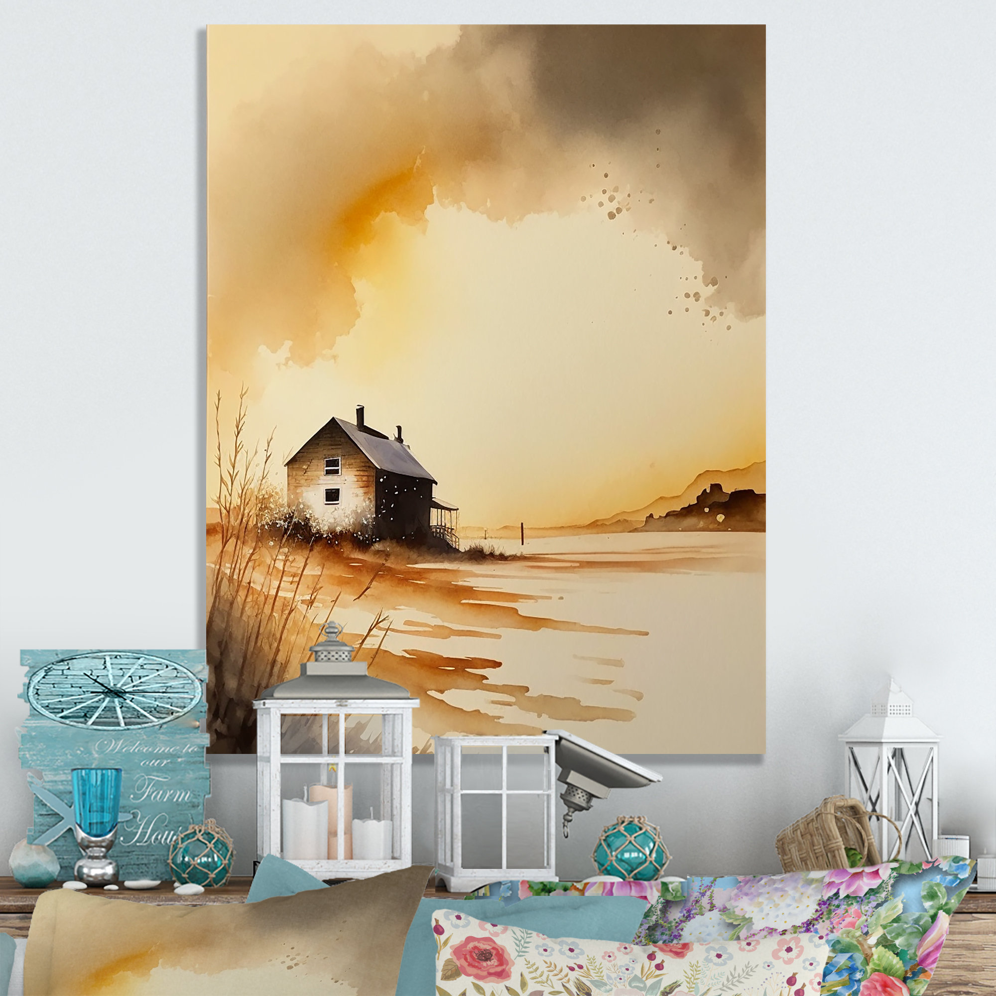 August Grove® Countryhouse in the Middle of Nowhere IV - Print on ...