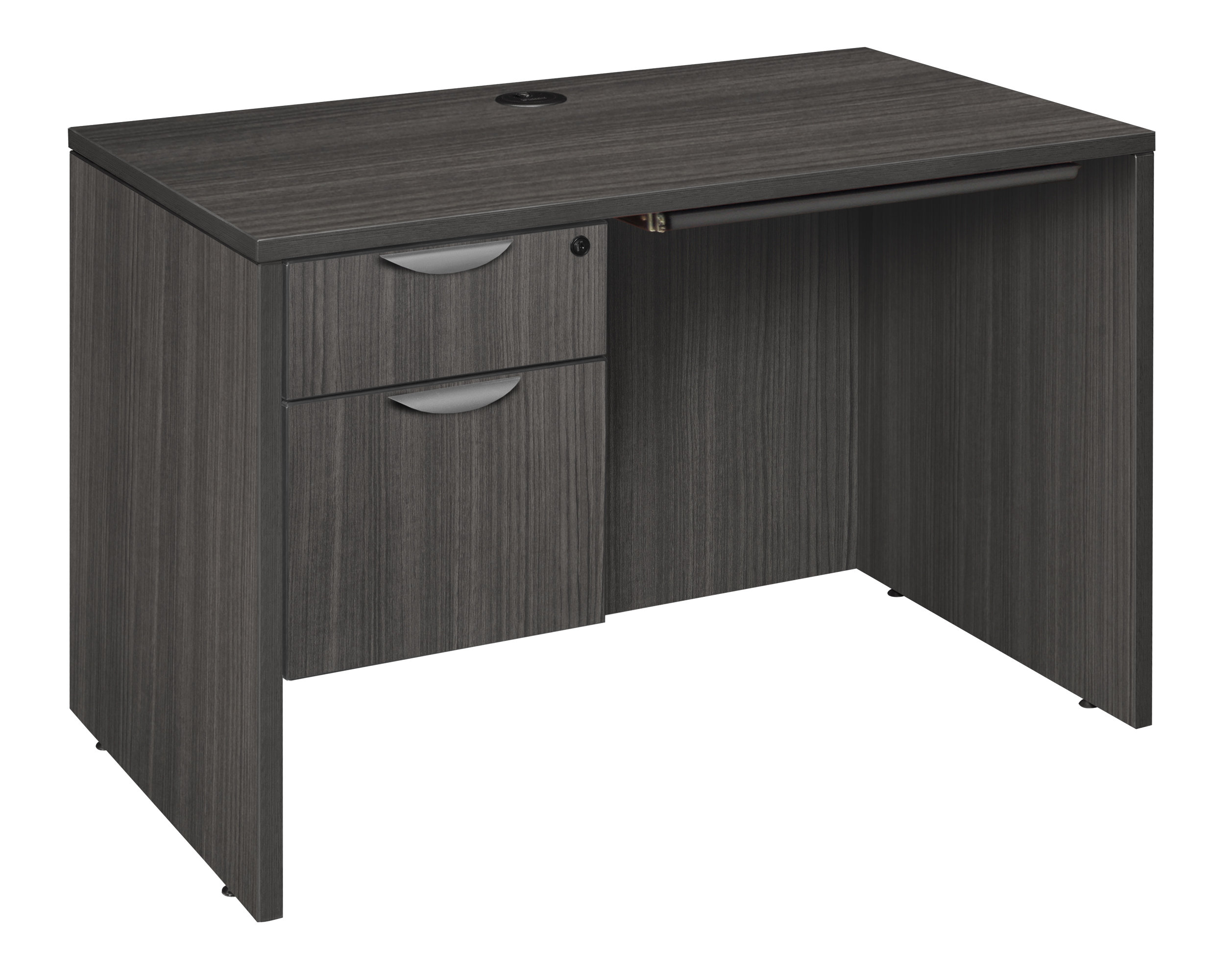 Regency Legacy Executive Desk with Single Pedestal Drawer Unit & Pencil ...