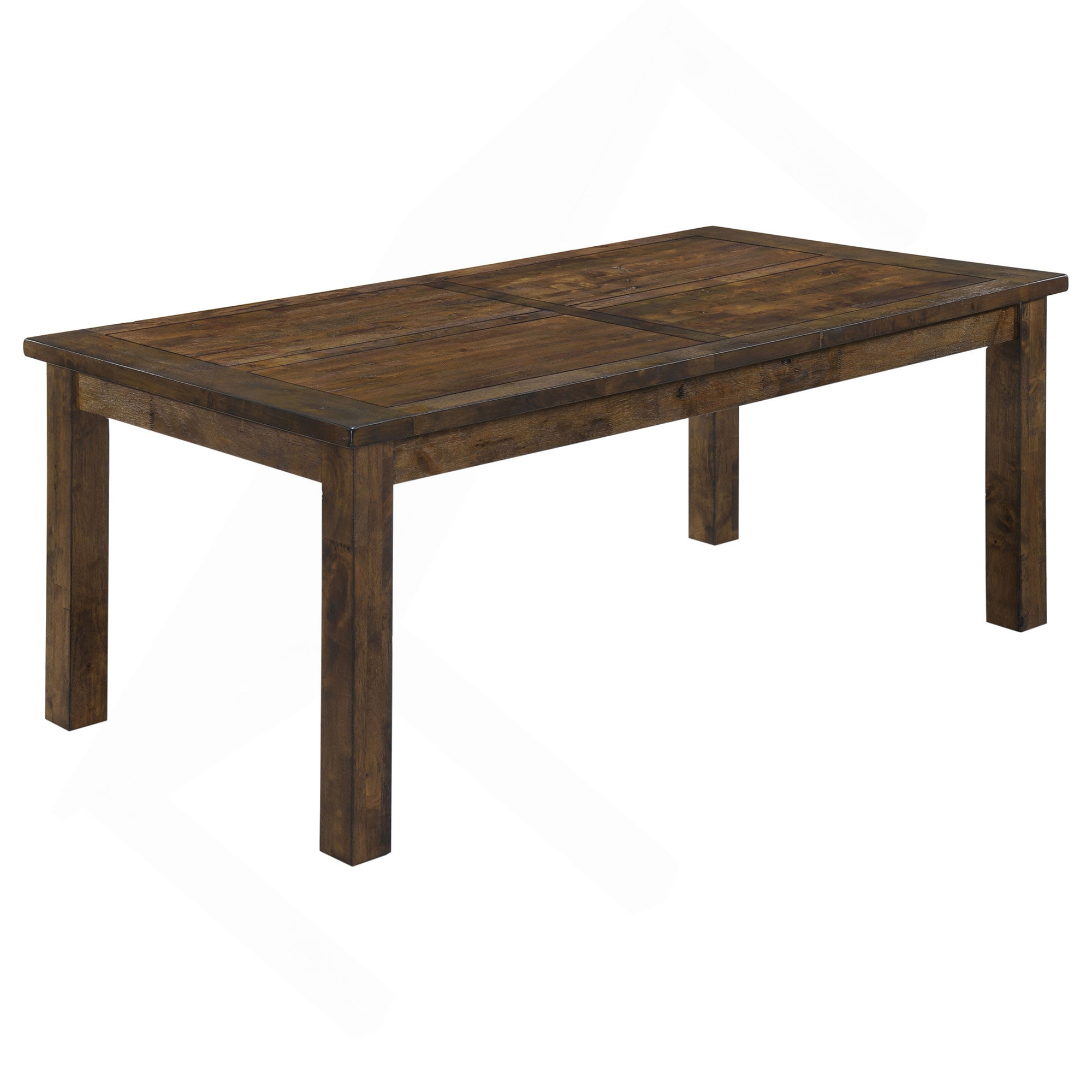Union Rustic Guster Rustic Golden Brown Rectangular Dining Table | Wayfair