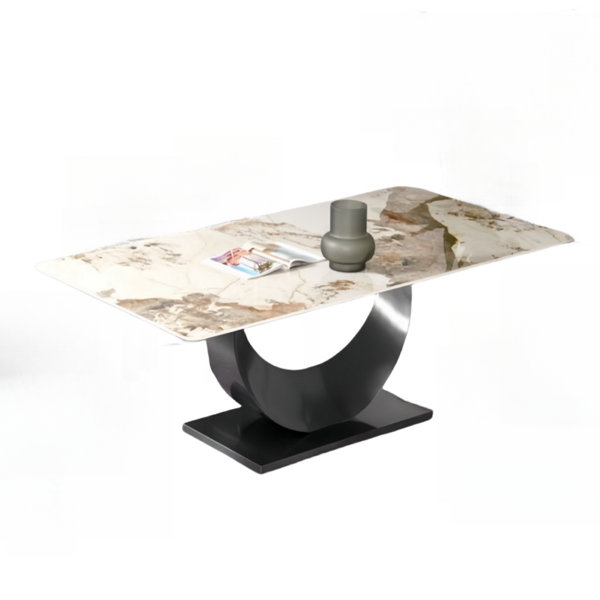 Brayden Studio® Teter Metal Base Dining Table - Wayfair Canada