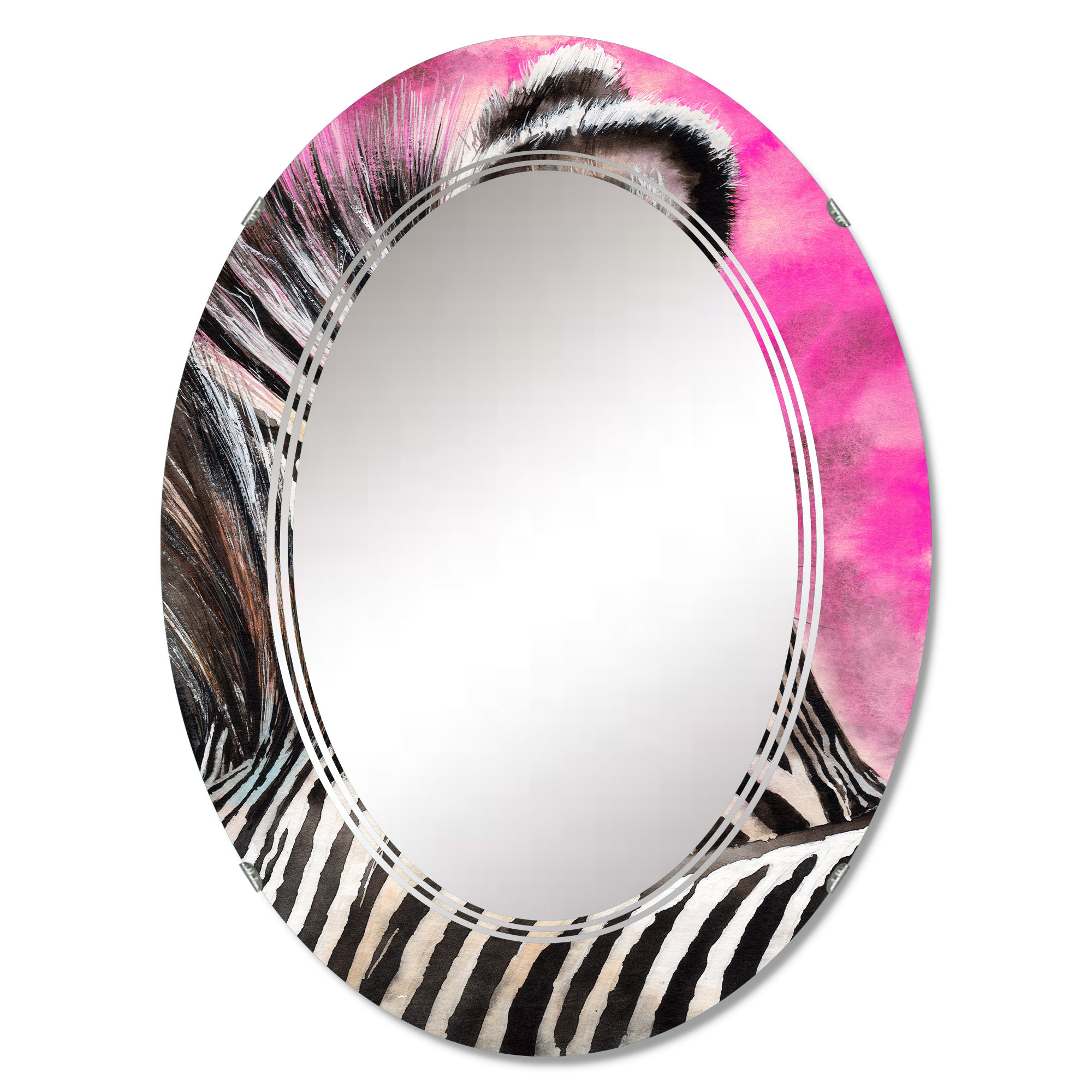 East Urban Home Zebra With Contrasting Black And White Stripes I ...