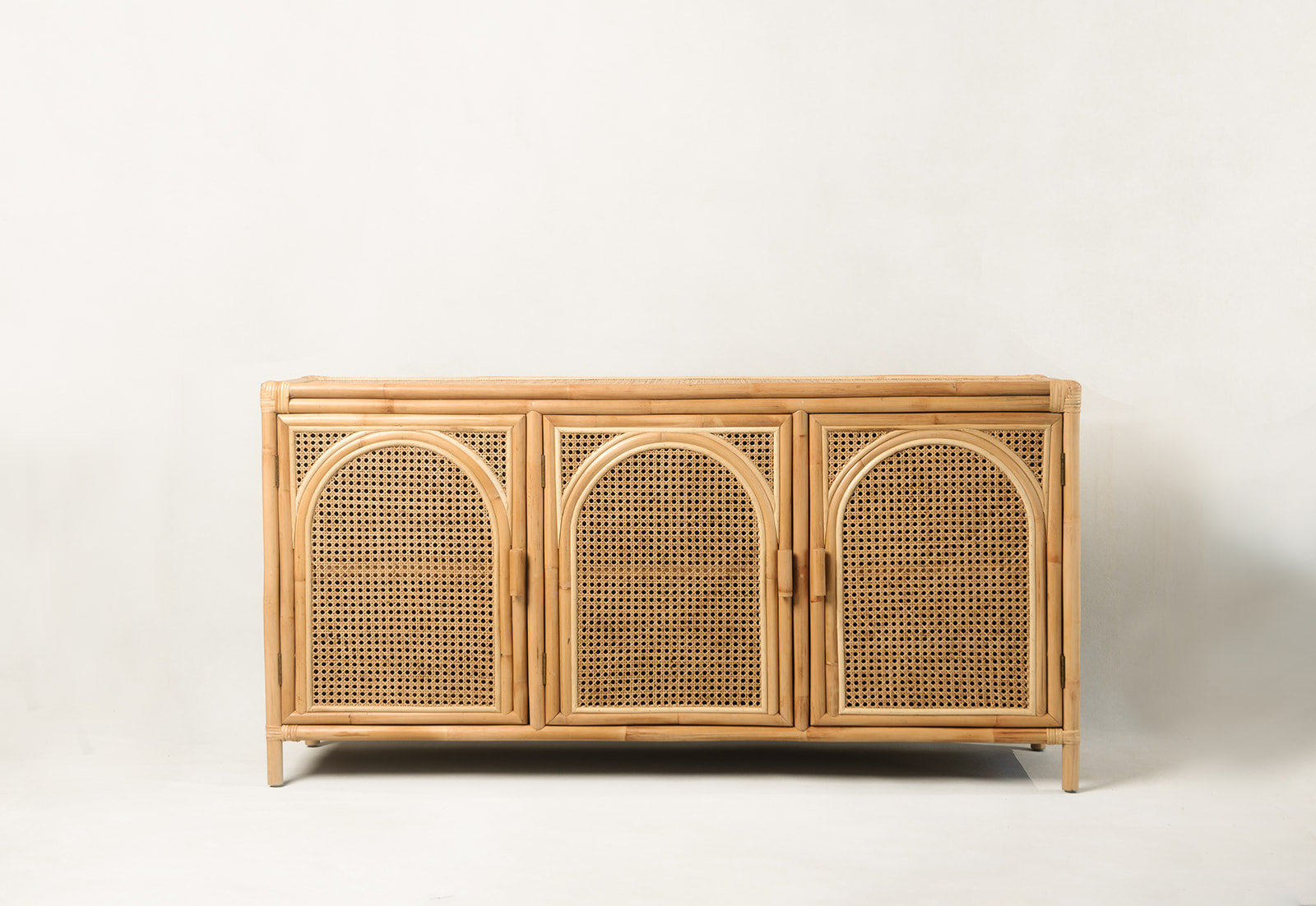 Bayou Breeze Rattan And Cane Arch Sideboard - Wayfair Canada