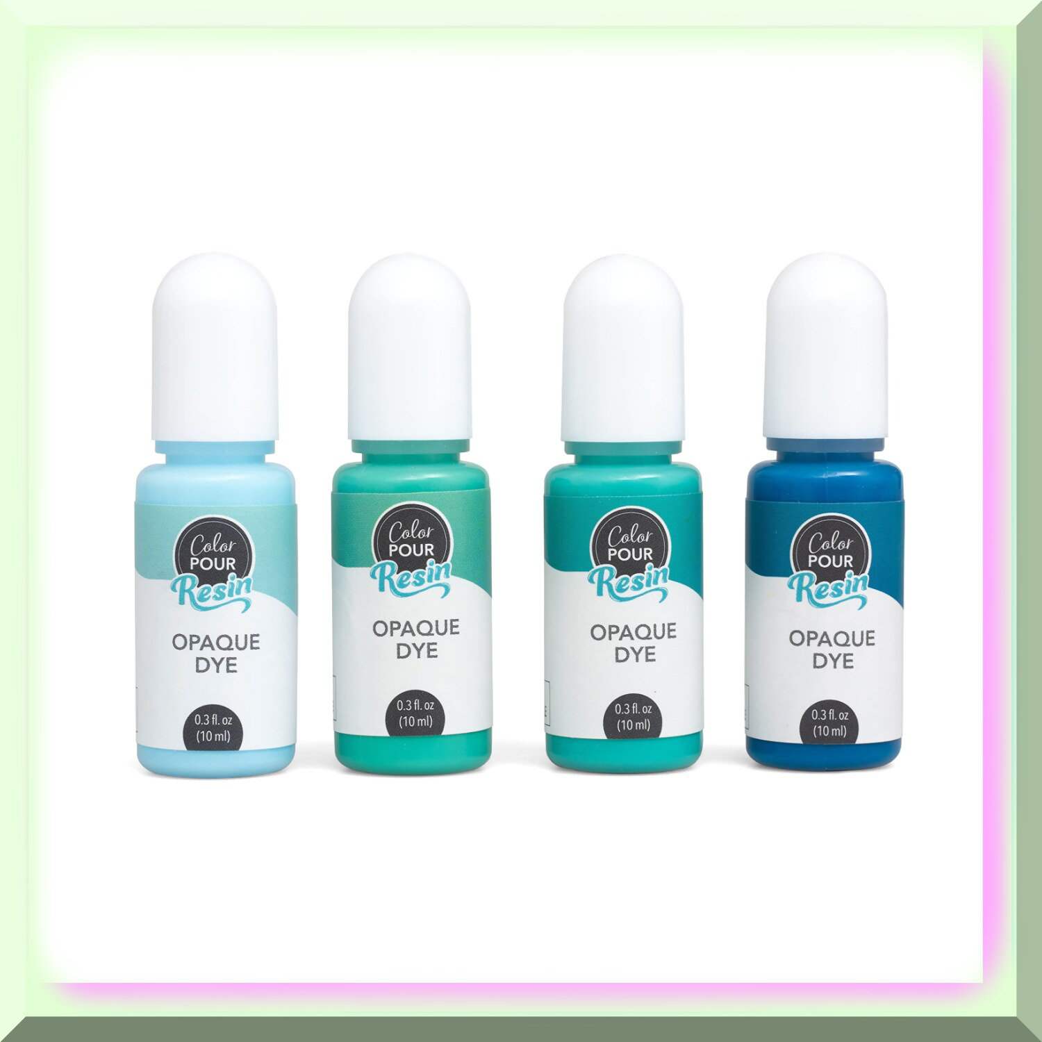 BRBCA 3 oz. Opaque Resin Dye Kit for Vibrant Resin Art | Wayfair