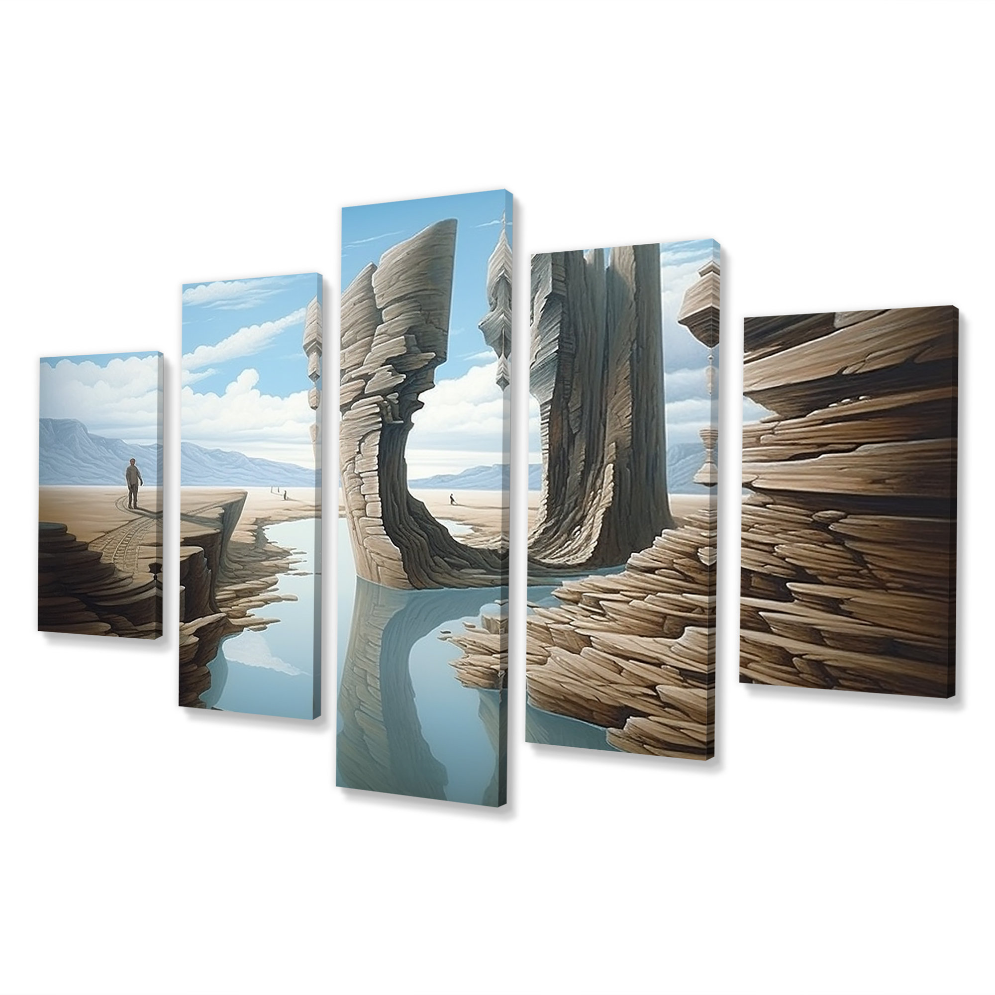 Beachcrest Home™ River Into Surreal Fantasies Exploration II ...