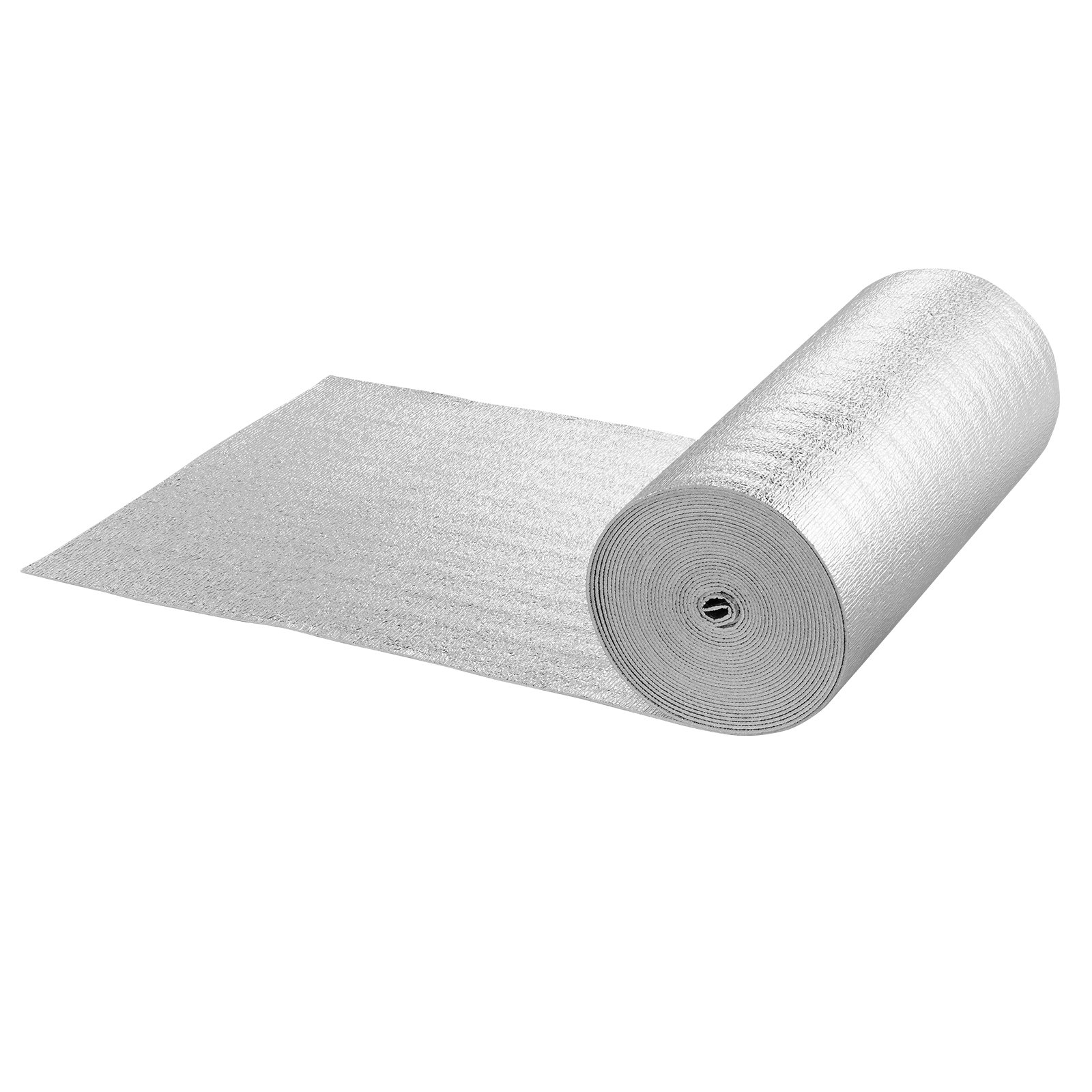 VEVOR Double Reflective Insulation Roll Foam Core Radiant Barrier ...