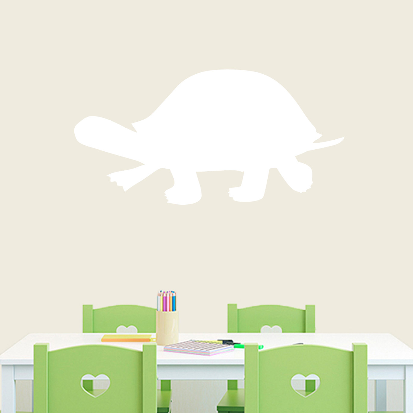 Sweetums Wall Decals Turtle Silhouette Wall Decal | Wayfair