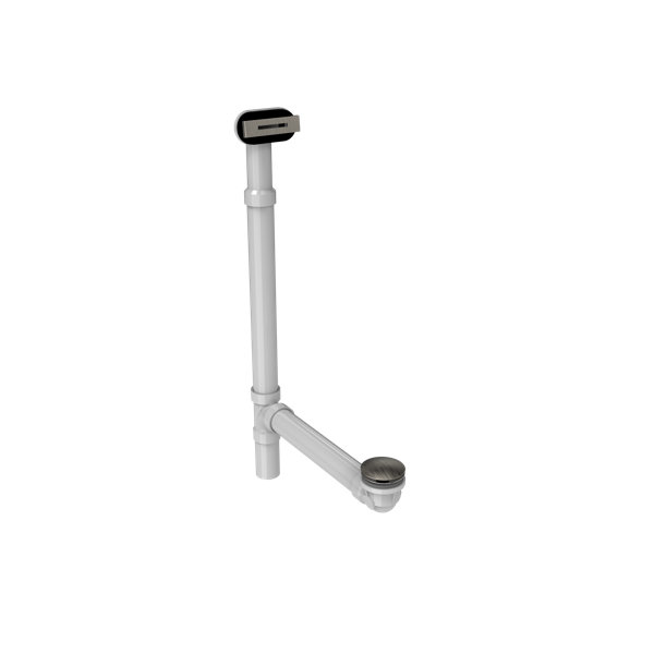 JACUZZI® Comfort 5" Linear™ Drain Stopper Tub Drain With Overflow ...