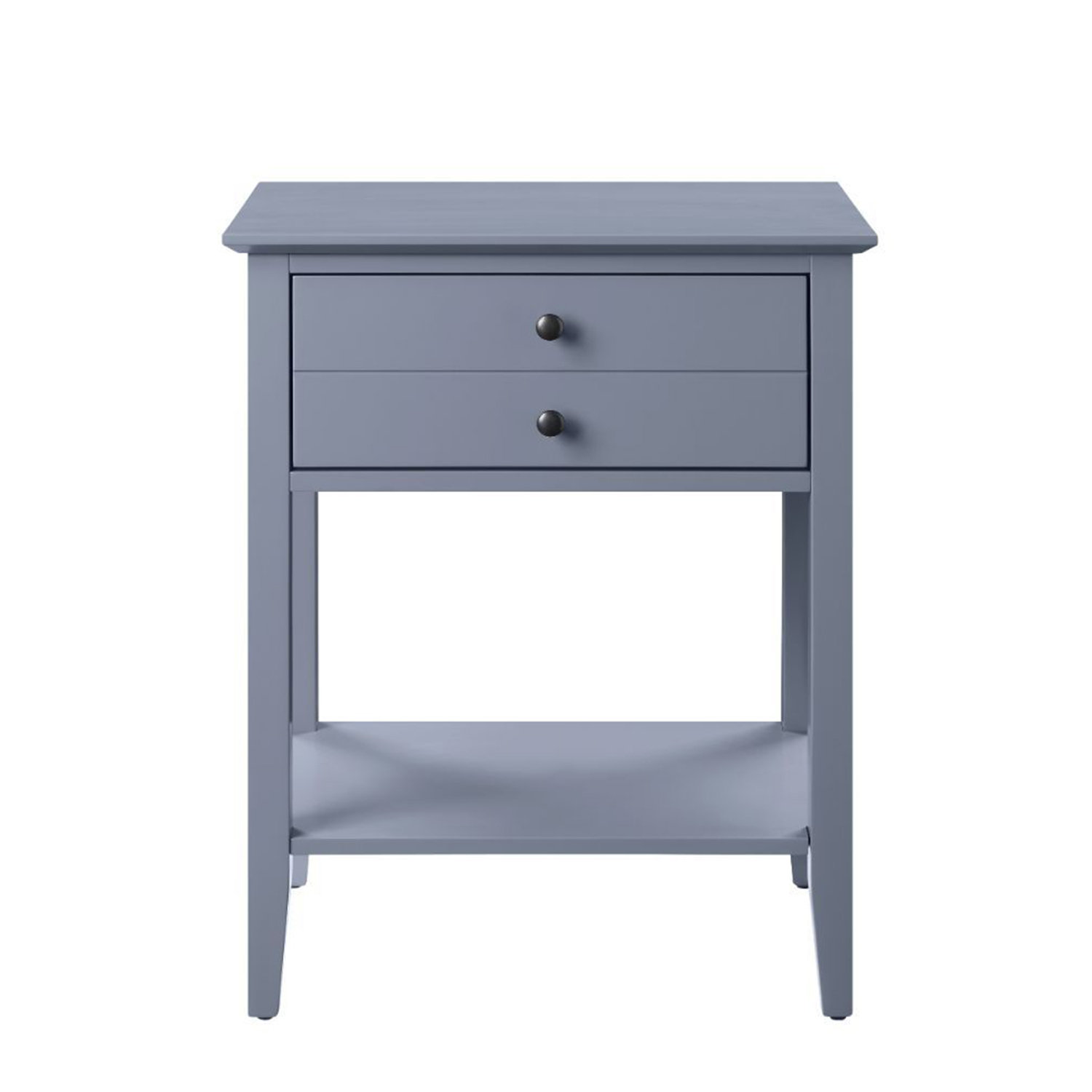 Red Barrel Studio® Side Table with 1 Drawer and Bottom Shelf | Wayfair