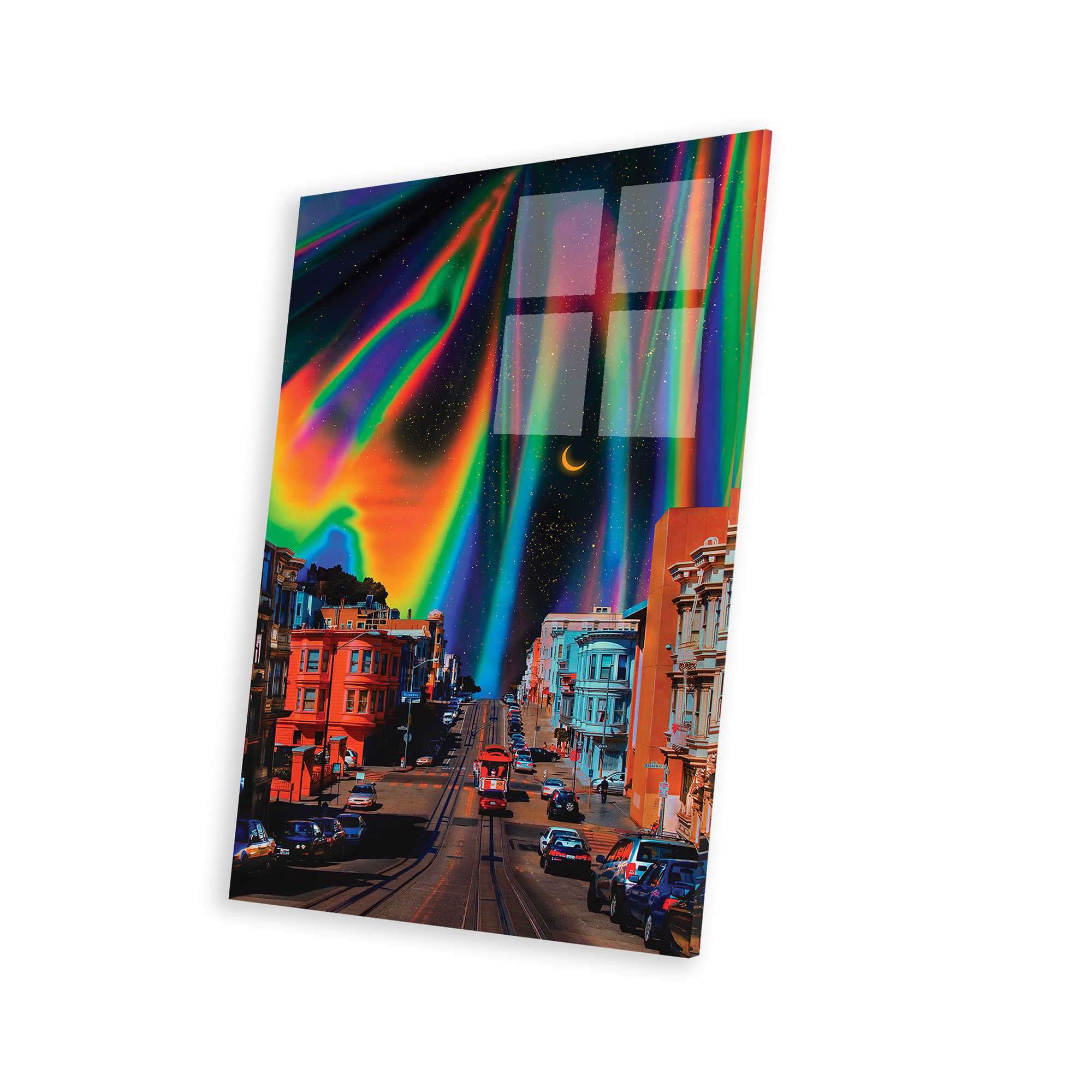 Ebern Designs Chromatic City On Plastic/Acrylic by Danner Orozco ...