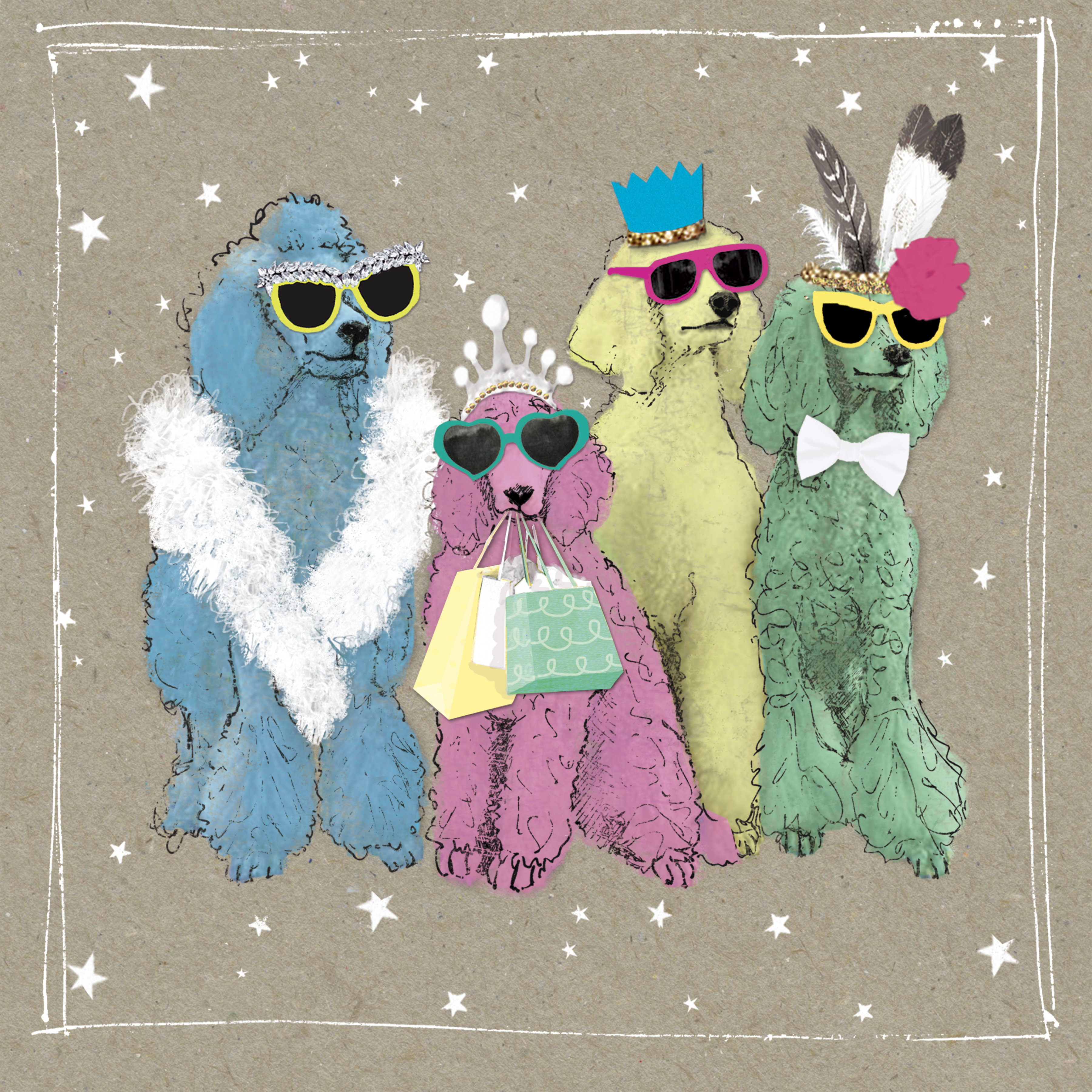 Trinx Fancypants Wacky Dogs II - Wayfair Canada