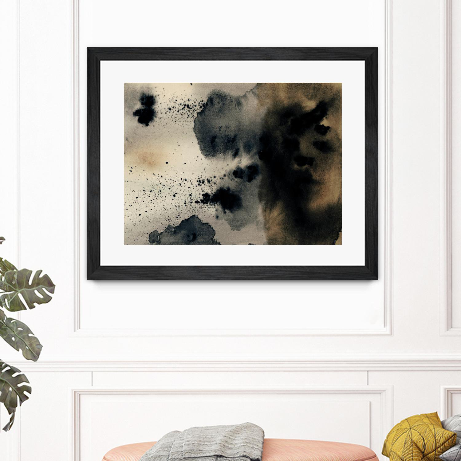 Orren Ellis 'Ember Ii' Matted And Framed 40"X30" | Wayfair