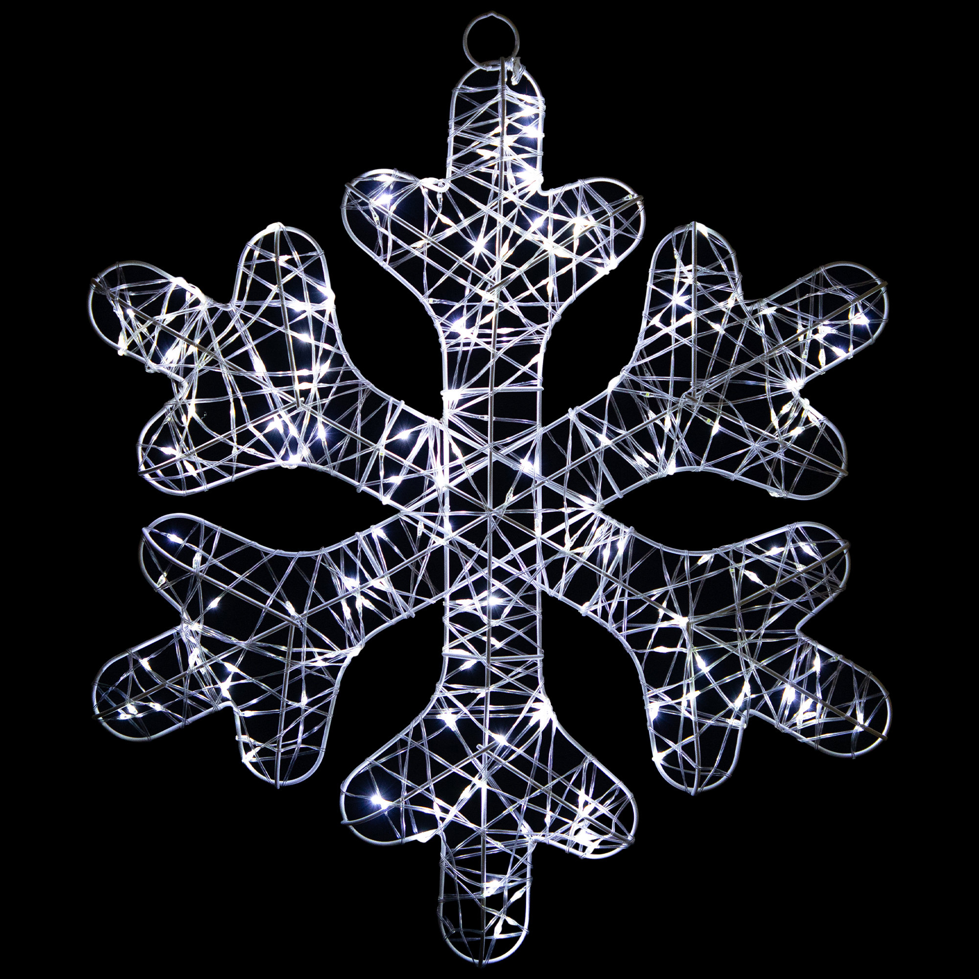 Northlight Seasonal 23.5" LED Lighted Twinkle Snowflake Outdoor ...