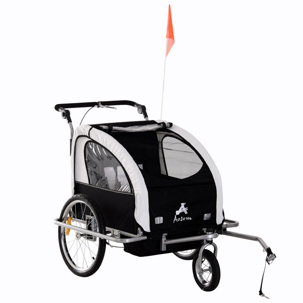 Aosom Foldable Multi-Child Stroller - Wayfair Canada
