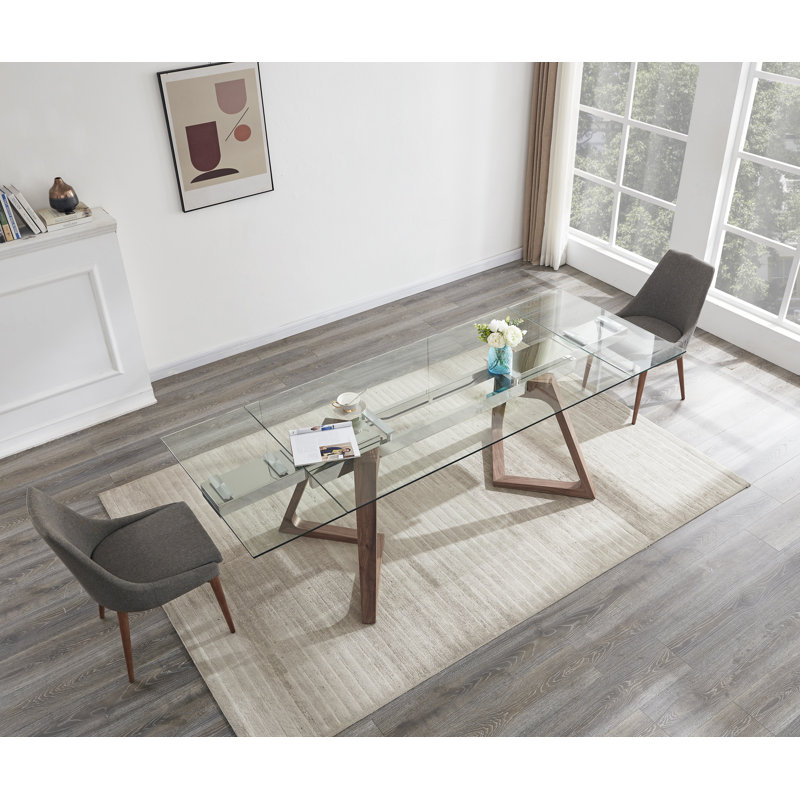 Orren Ellis Extendable Dining Table & Reviews | Wayfair