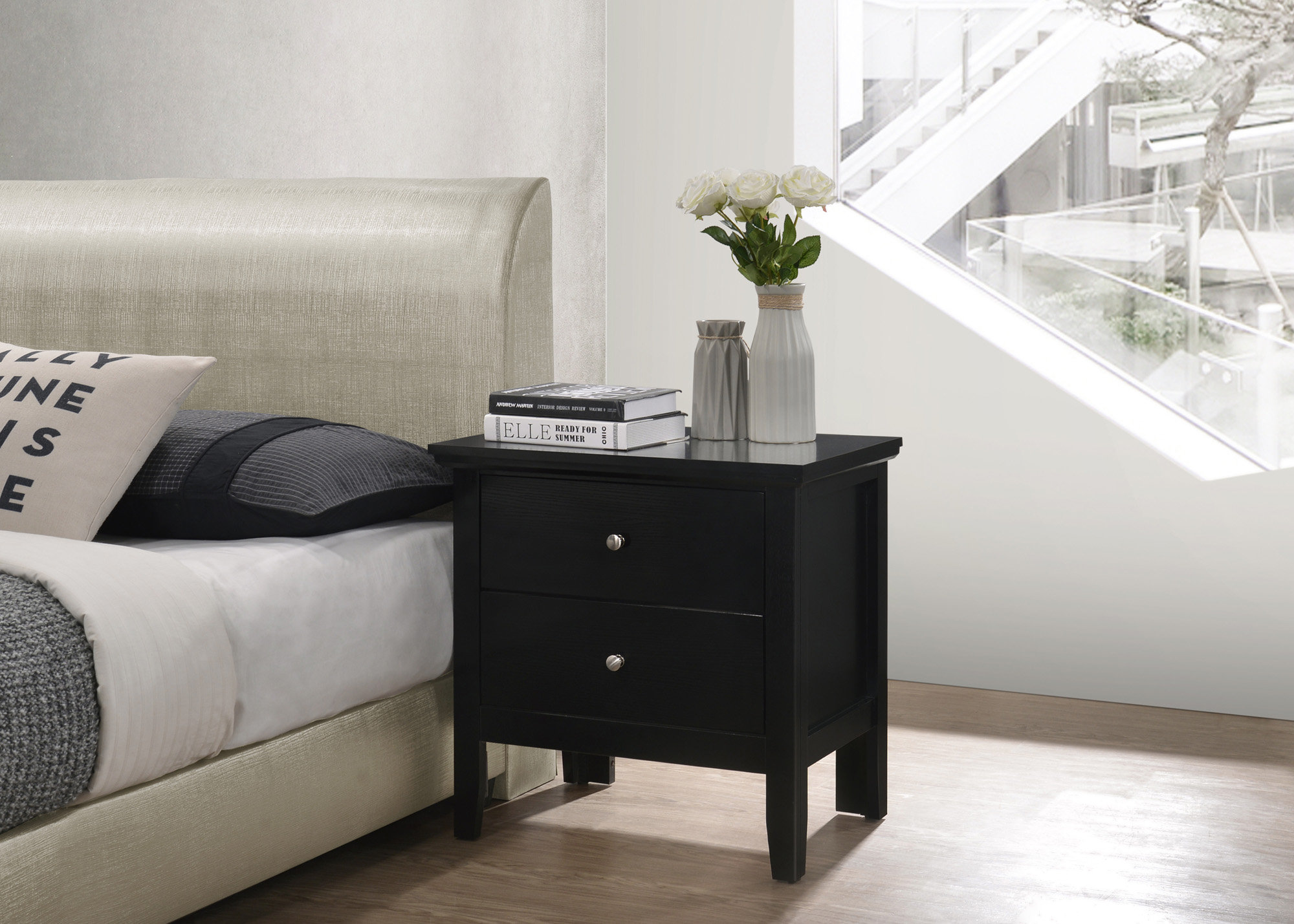 Lark Manor™ Stylish Transitional Nightstand | Wayfair