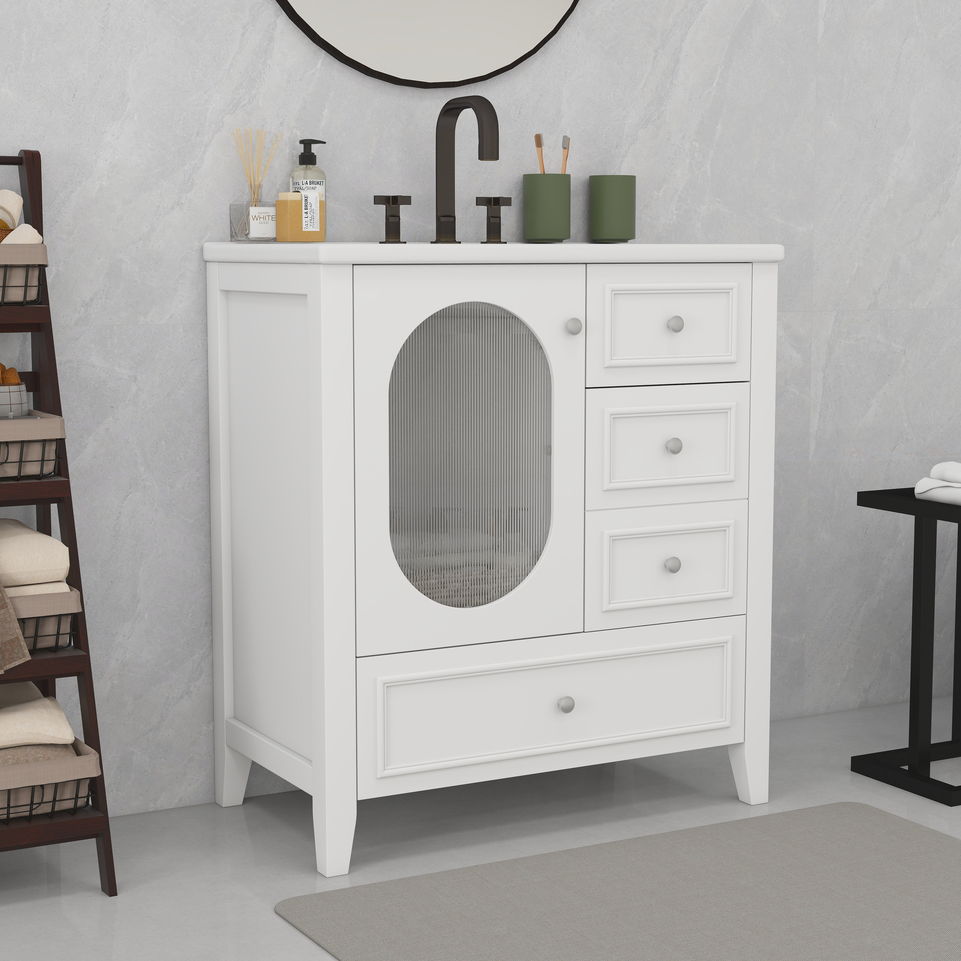 Winston Porter 30-Inch Dresser With Sink And Drawers - Wayfair Canada