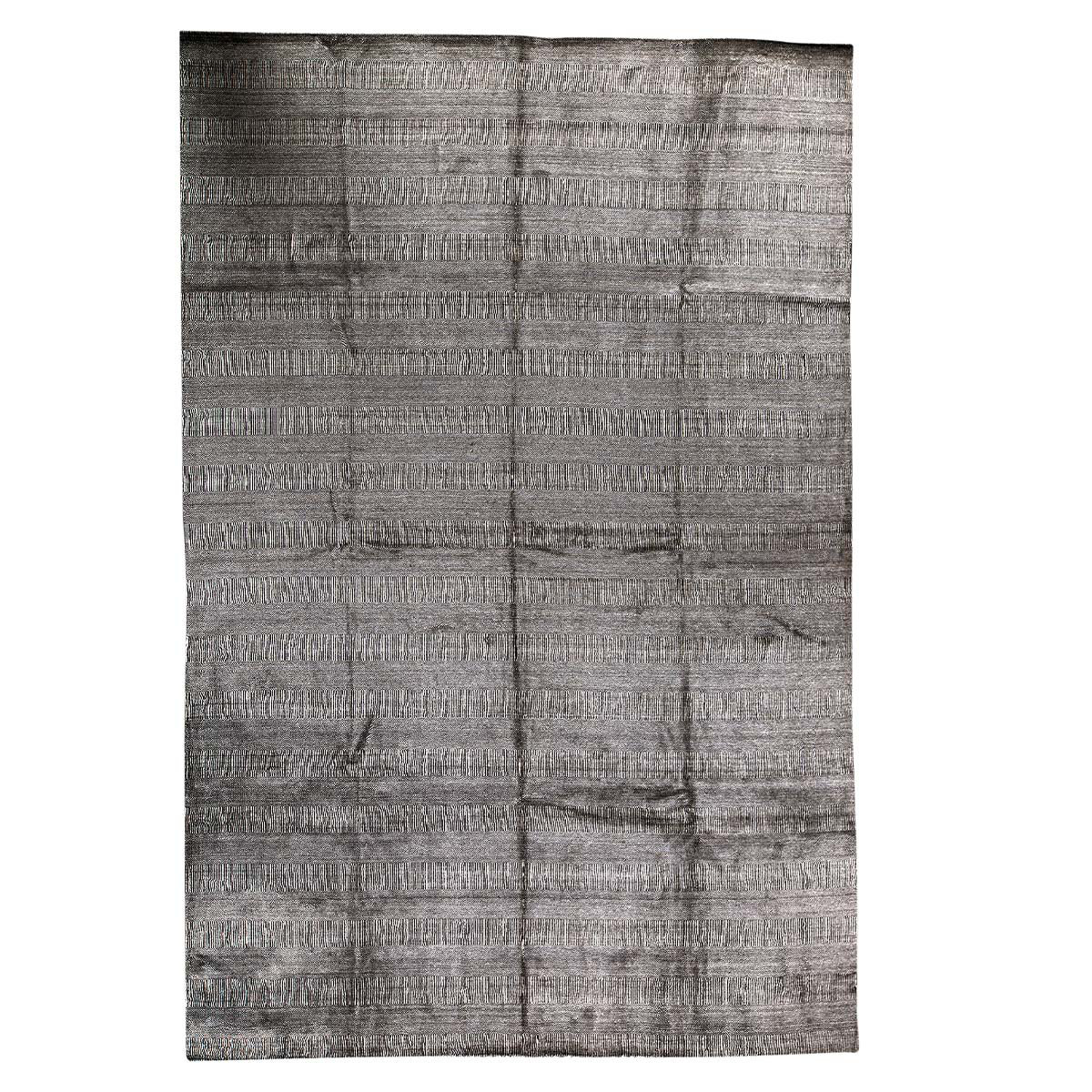 Bokara Rug Co., Inc. Handmade Handwoven Rectangle 11'9" x 17'9" Viscose ...