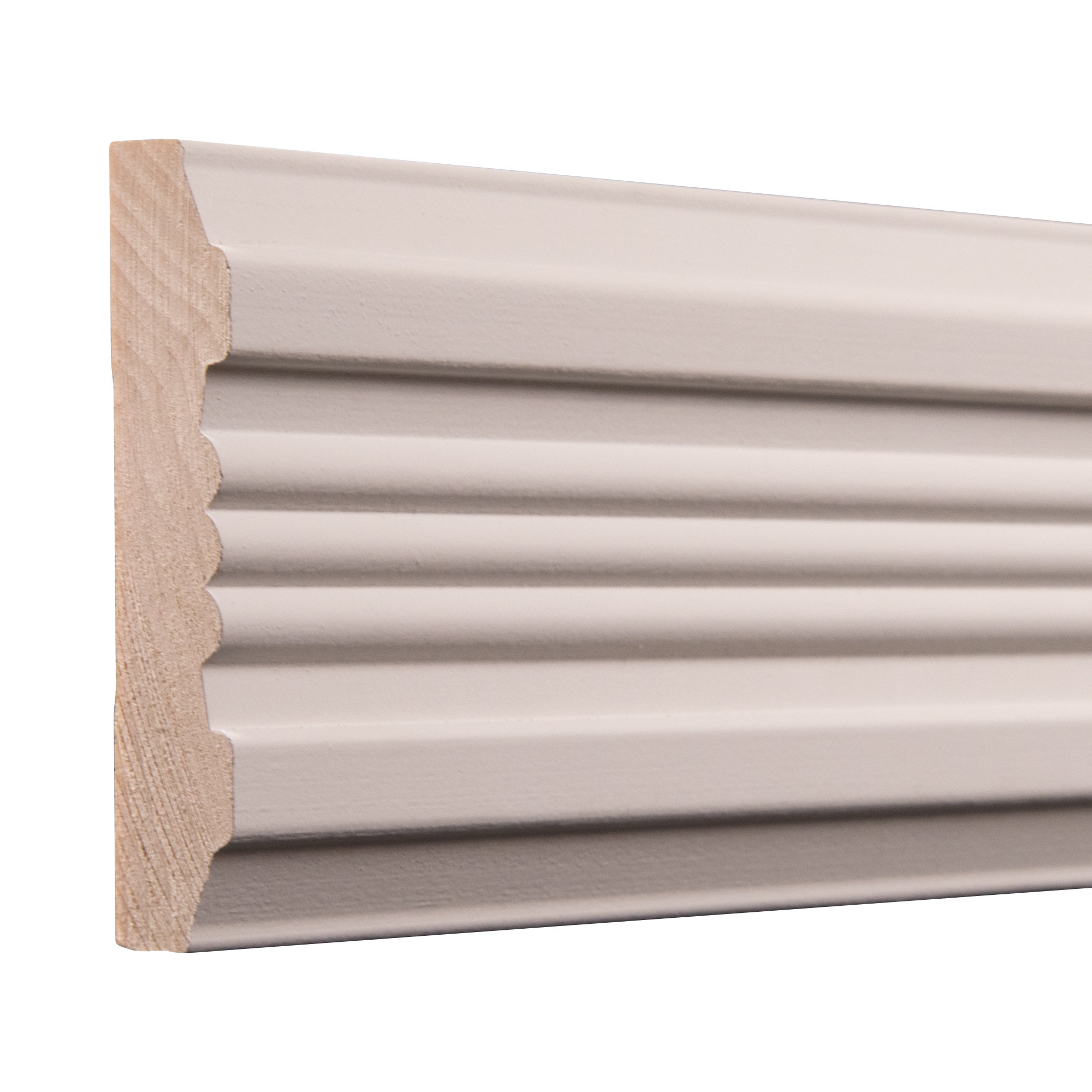 Ornamental Mouldings Hardwood Victorian Door and Window Moulding 4" H x ...