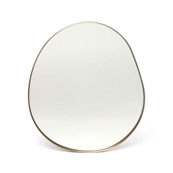 Interlude Aalina Stainless Steel Novelty Mirror | Wayfair