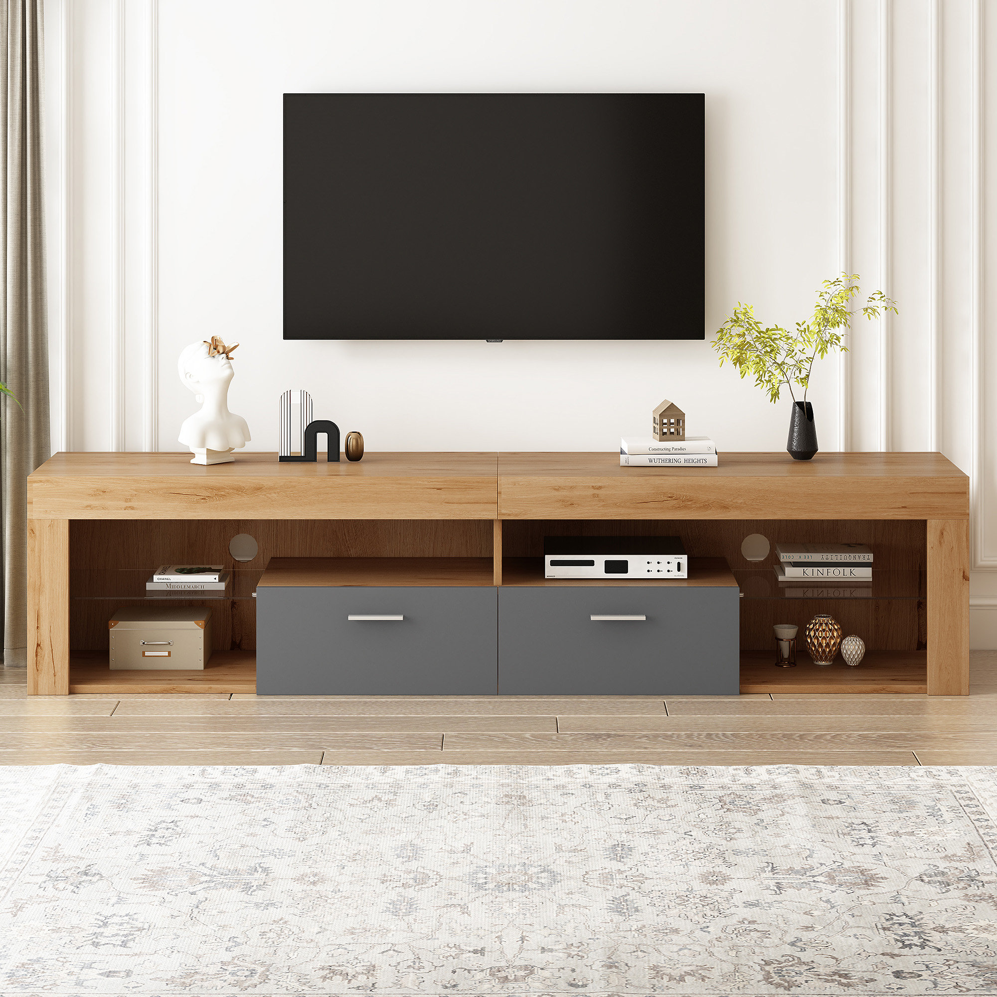 Ivy Bronx Modern Design TV Stands For Tvs Up To 80'' | Wayfair