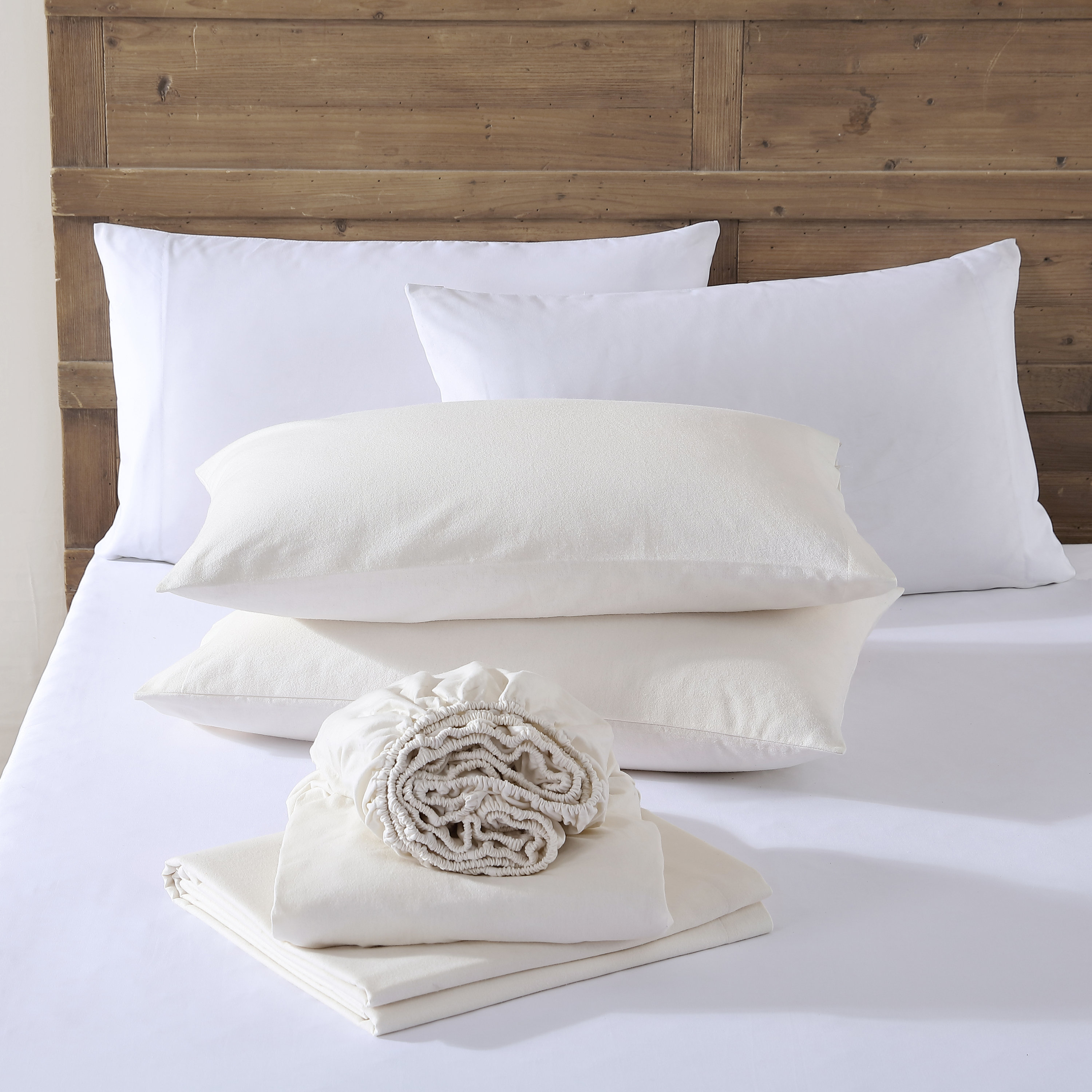 Eddie Bauer Solid Cotton Flannel Sheet Sets & Reviews | Wayfair