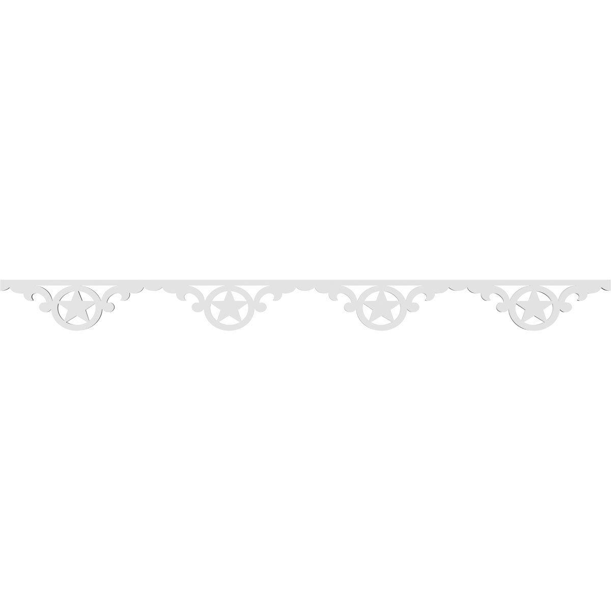 Ekena Millwork Austin Architectural Grade PVC Running Trim | Wayfair