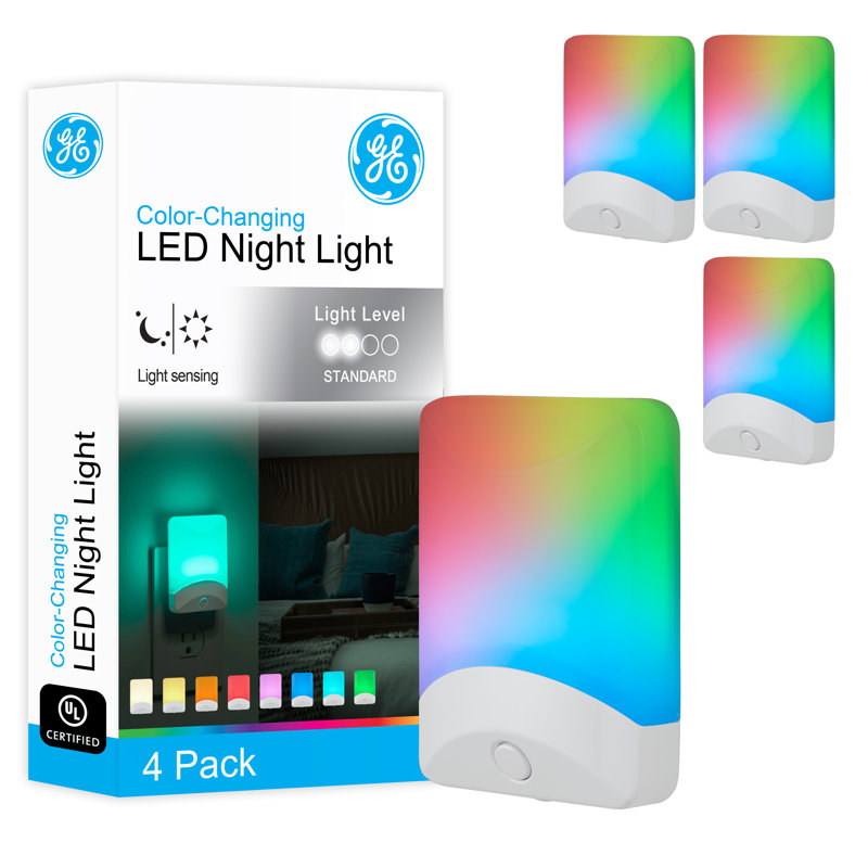 GE Color-Changing LED Night Light & Reviews | Wayfair