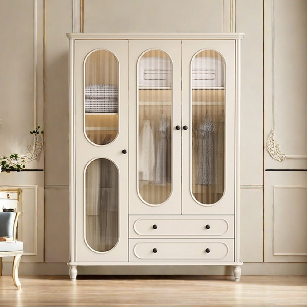 Parttlion European style modern simple wardrobe | Wayfair