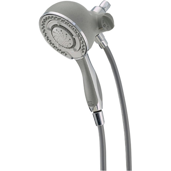 Delta Universal Showering Components 2 GPM Shower Head with In2ition ...