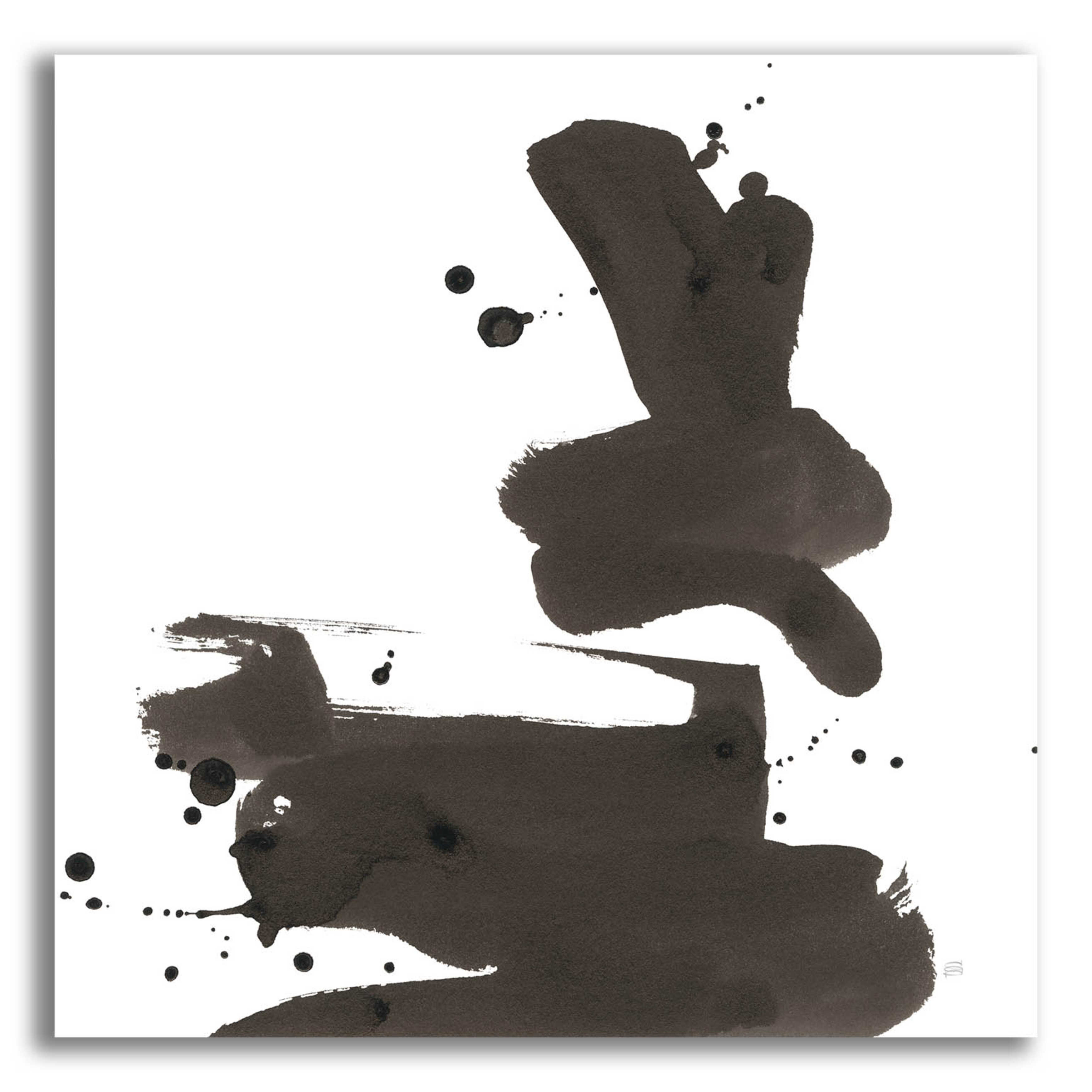 Ivy Bronx Ink Drops III by Chris Paschke - Unframed Painting | Wayfair