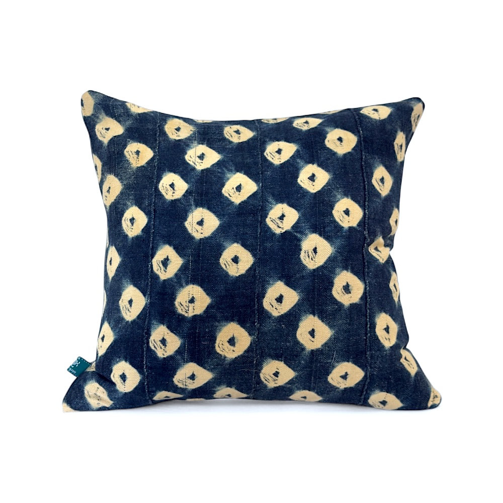 Sheherazade Home African Mudcloth Pillow- Dots | Wayfair