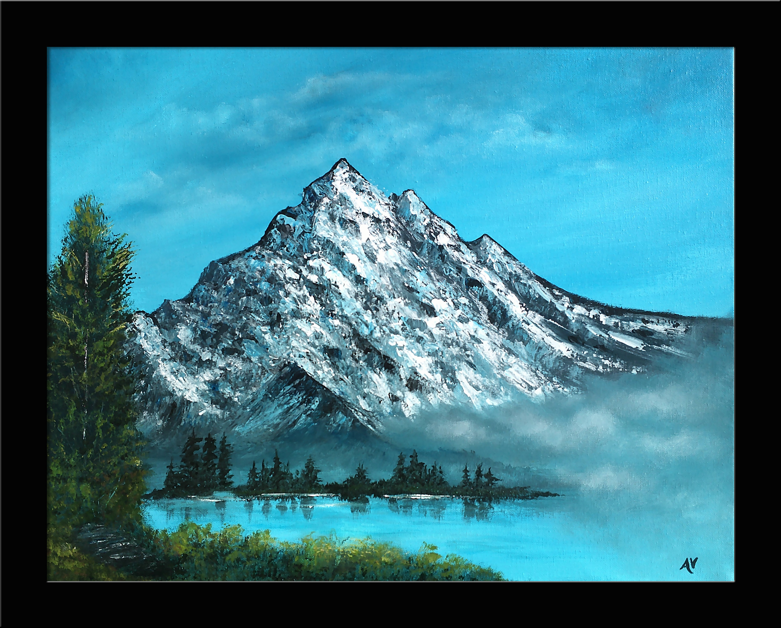 Loon Peak Almighty Mountain by Amy Valiante - Painting Print - Wayfair ...