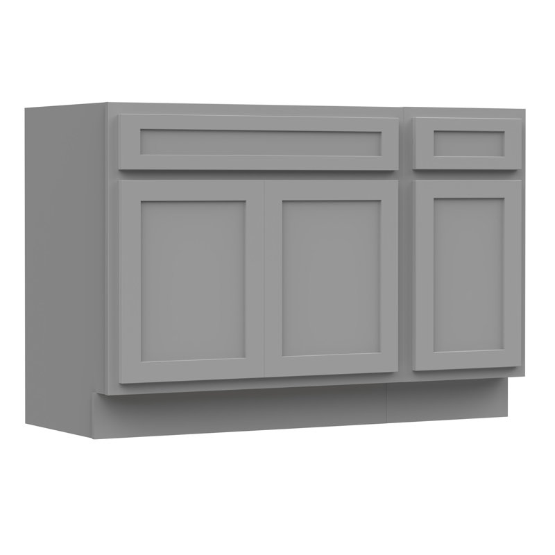 Home Beyond 48 Single Bathroom Vanity Base Only & Reviews | Wayfair
